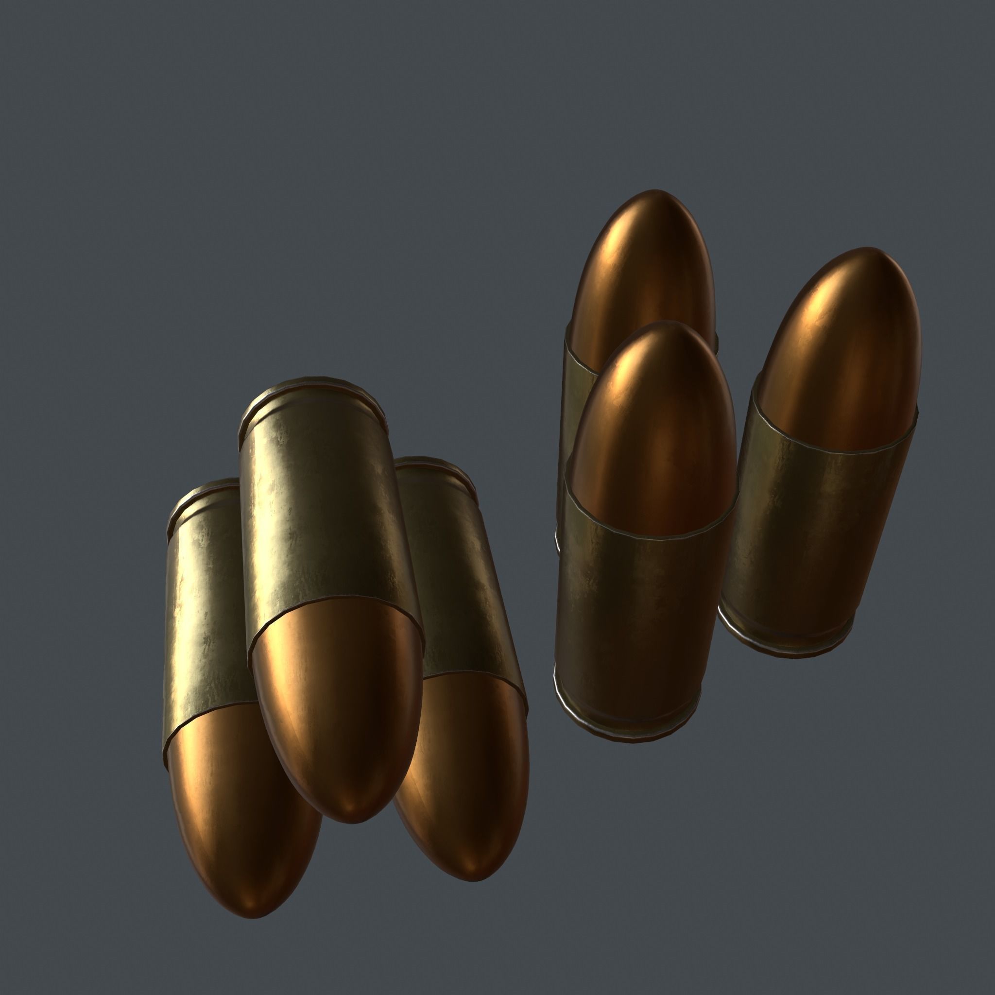 Bullet bullets free 3D model | CGTrader