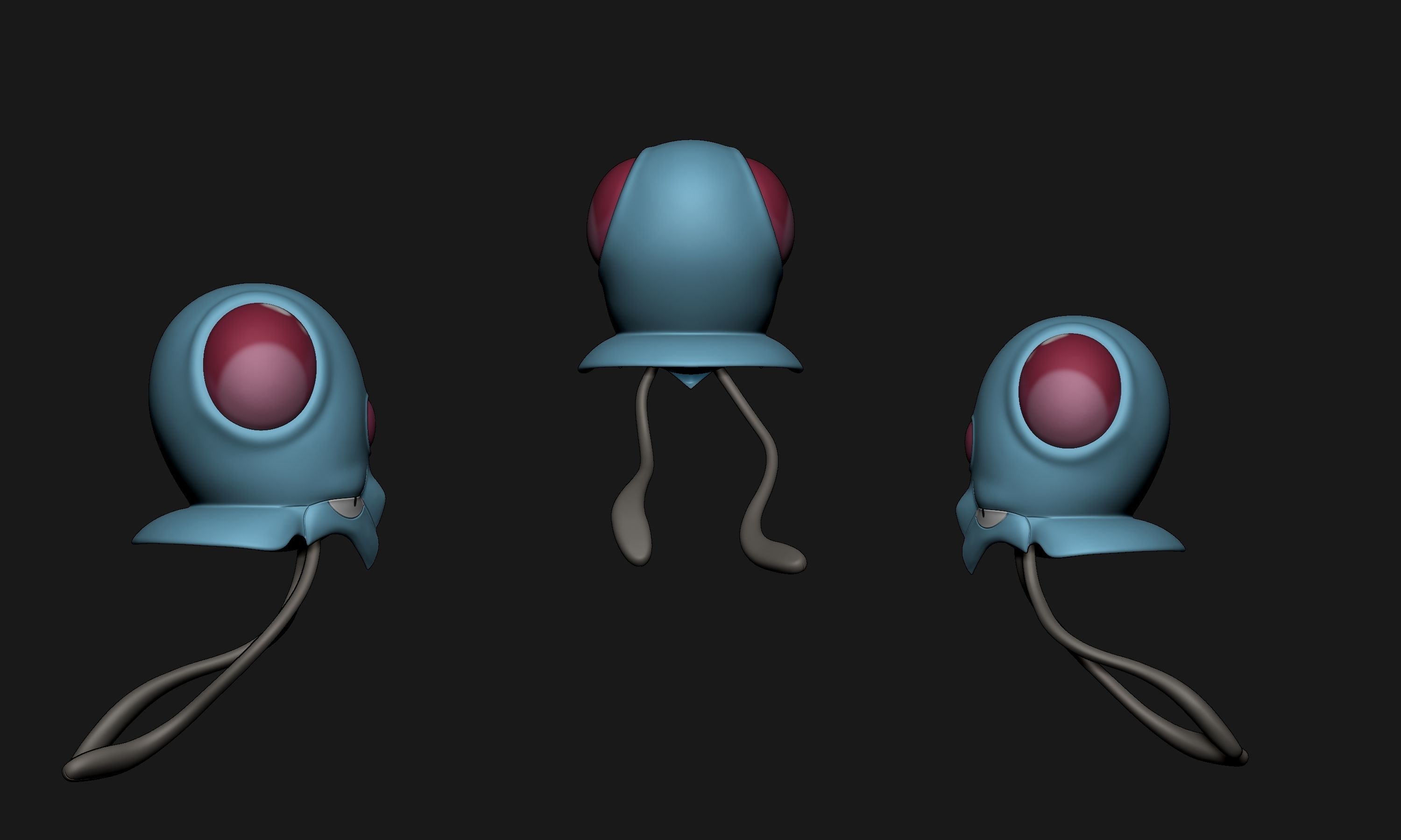 Pokemon - Tentacool 3D model 3D printable | CGTrader
