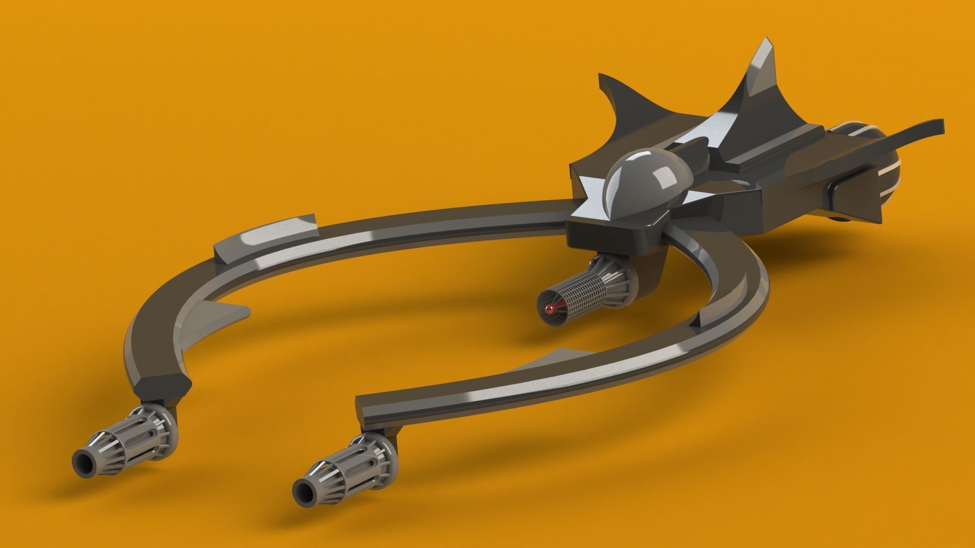 Spaceship v2 3D model 3D printable | CGTrader