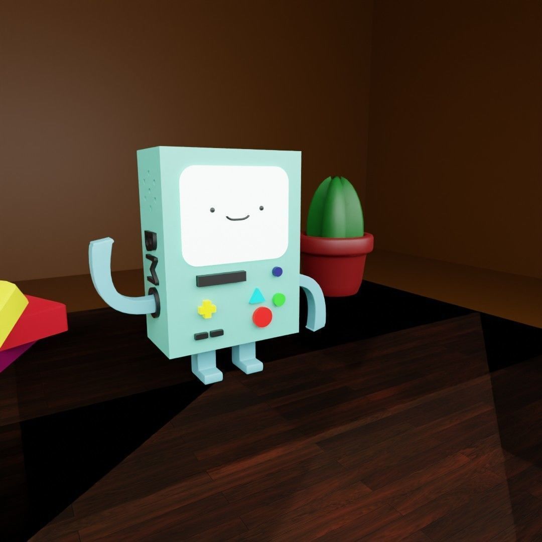3D model BMO form adventure time VR / AR / low-poly | CGTrader