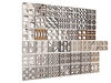 Brick Roster partitions wall 3d model 3D model | CGTrader
