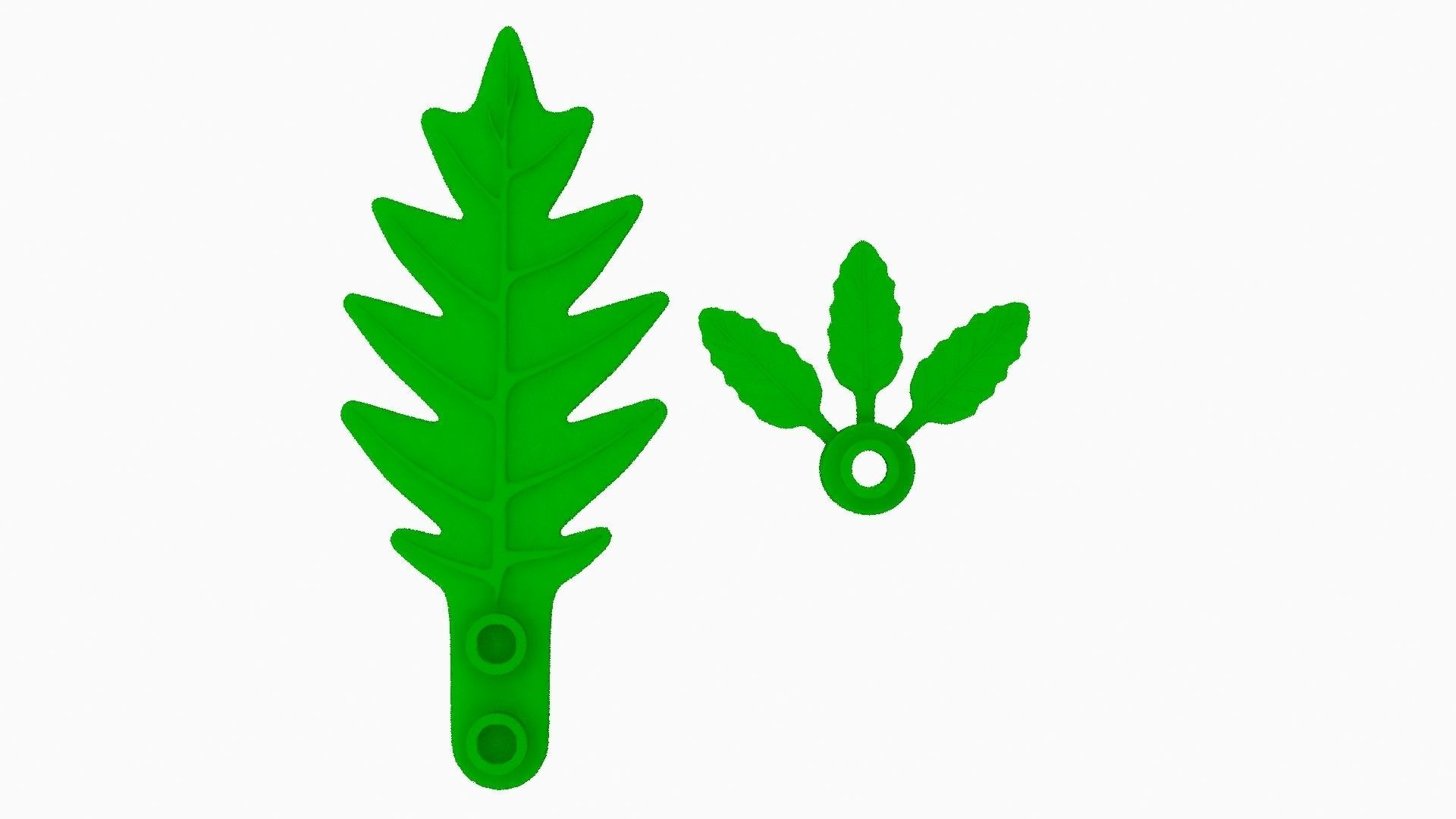 3D model Lego Detailed Plant Leaf VR / AR / low-poly | CGTrader