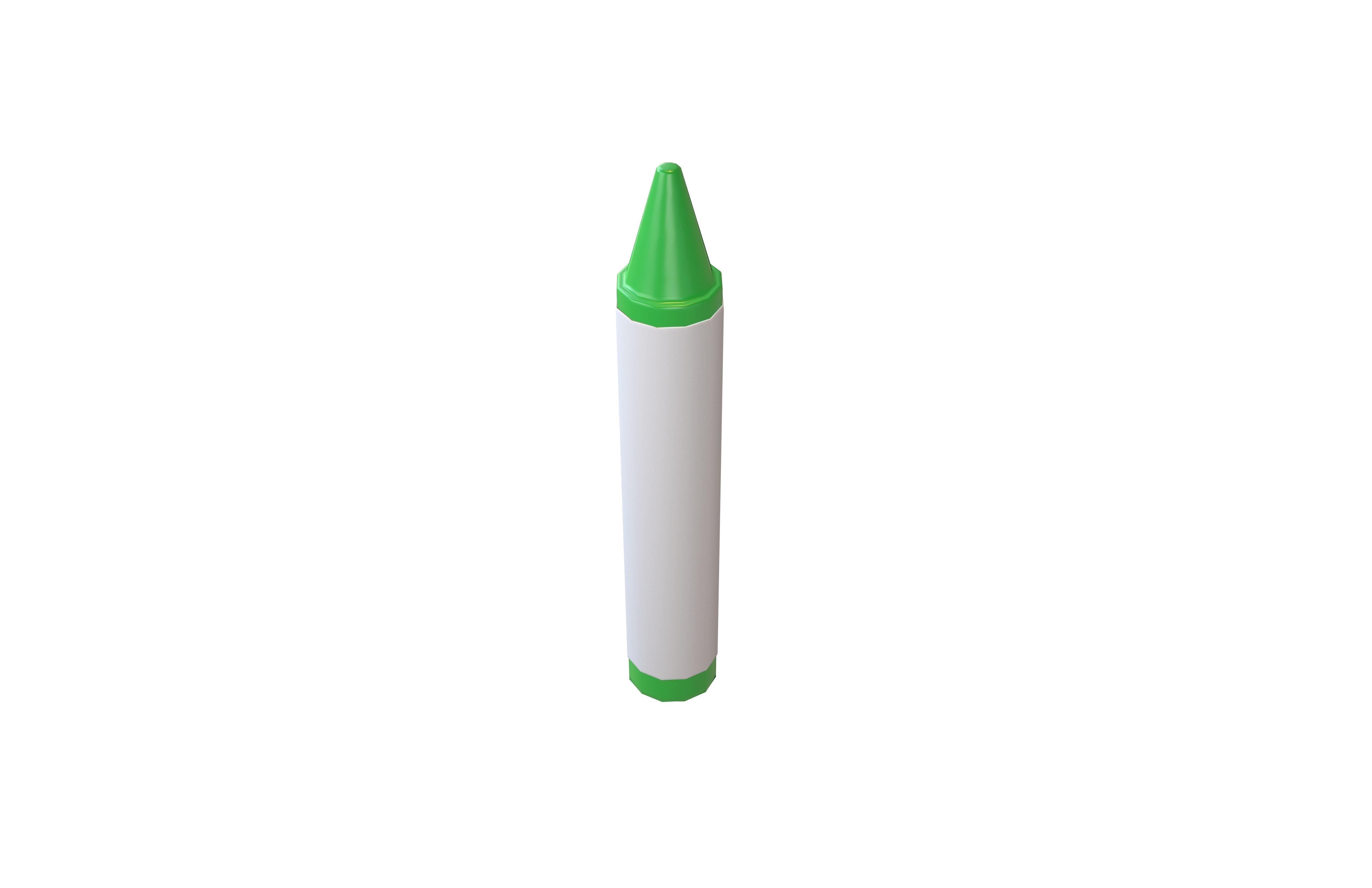 3D model Crayon v1 007 VR / AR / low-poly | CGTrader