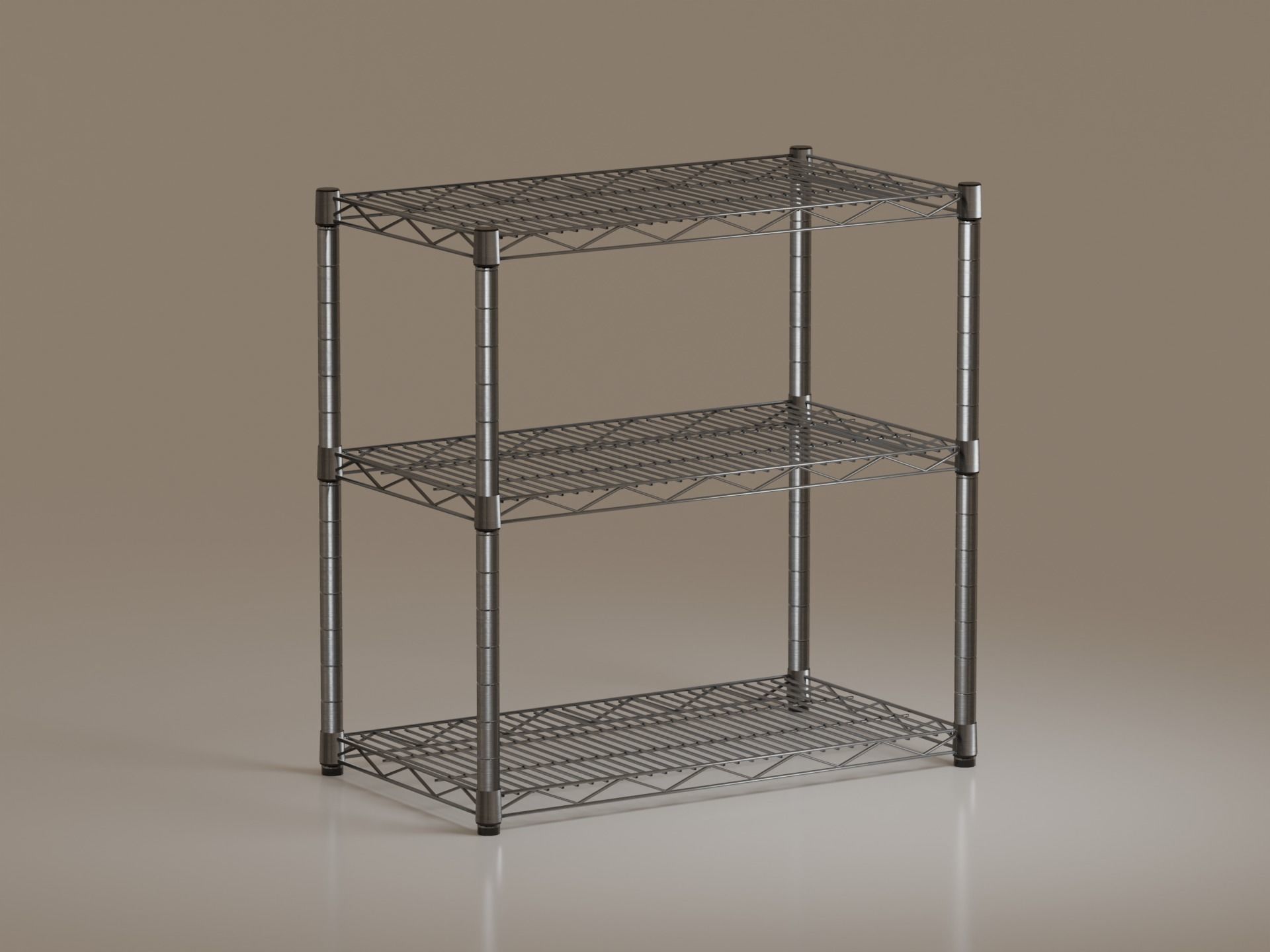 3D model Low Poly Wire Rack VR / AR / low-poly | CGTrader