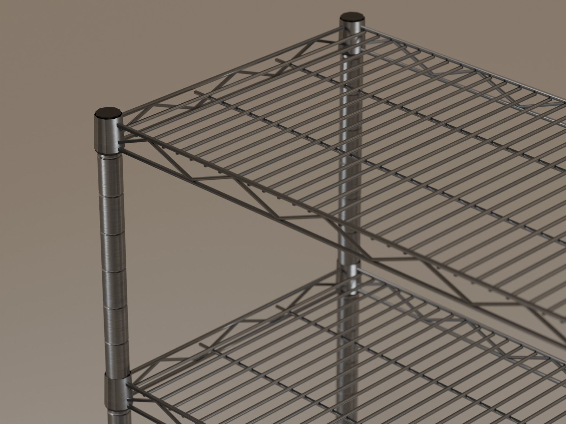 3D model Low Poly Wire Rack VR / AR / low-poly | CGTrader