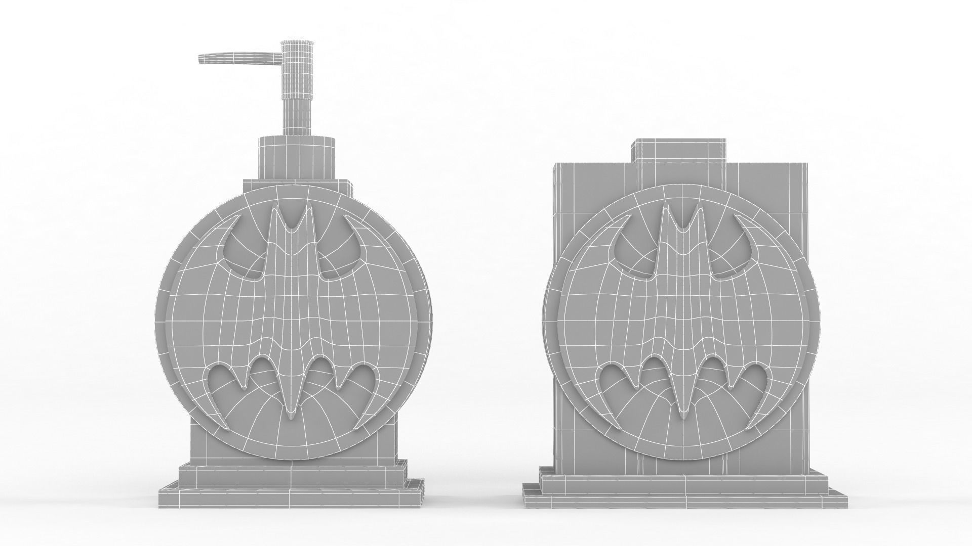 Batman Soap Lotion Dispenser 3D model | CGTrader