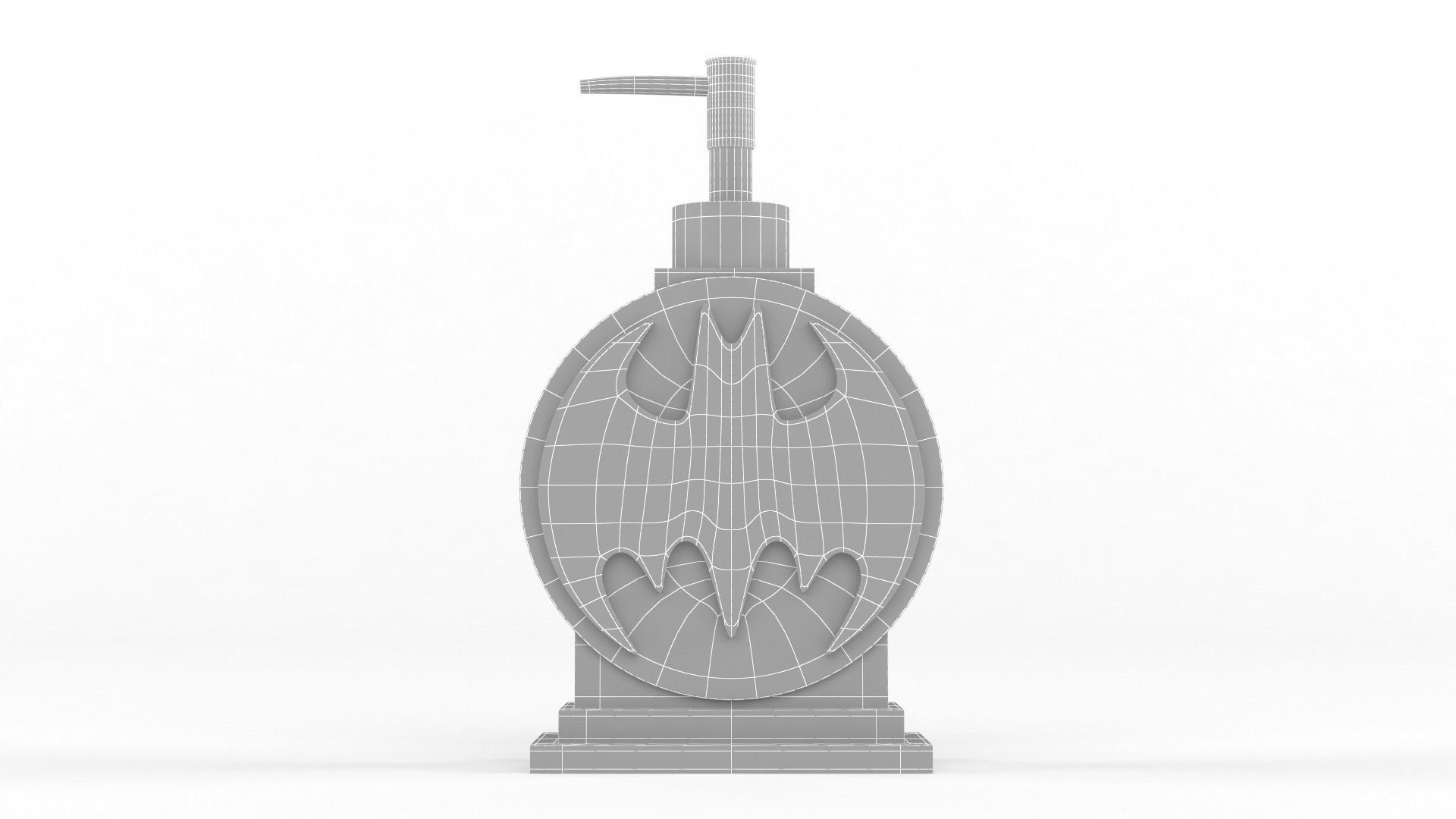 Batman Soap Lotion Dispenser 3D model | CGTrader