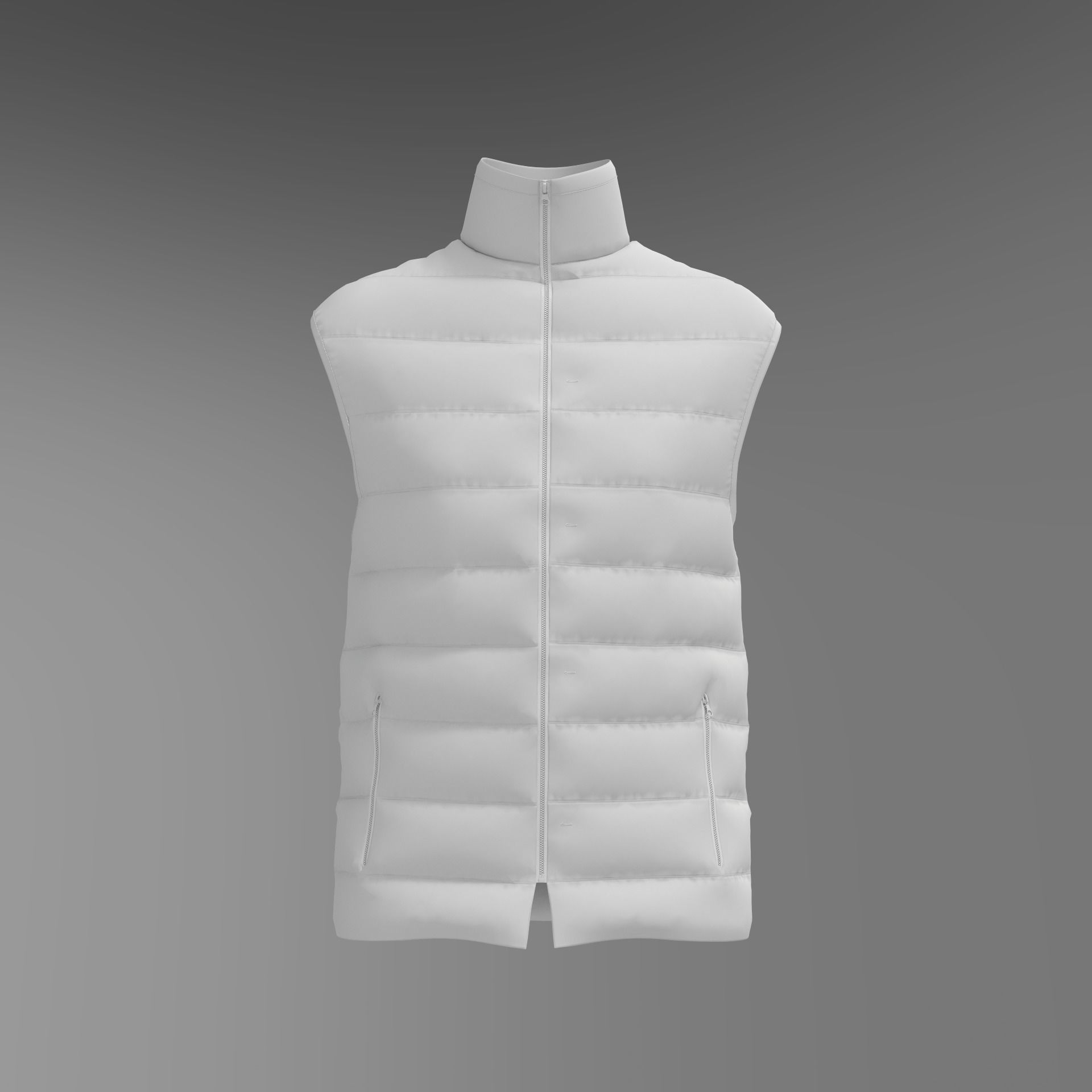 3D model Gilet vest women 3d model VR / AR / low-poly | CGTrader
