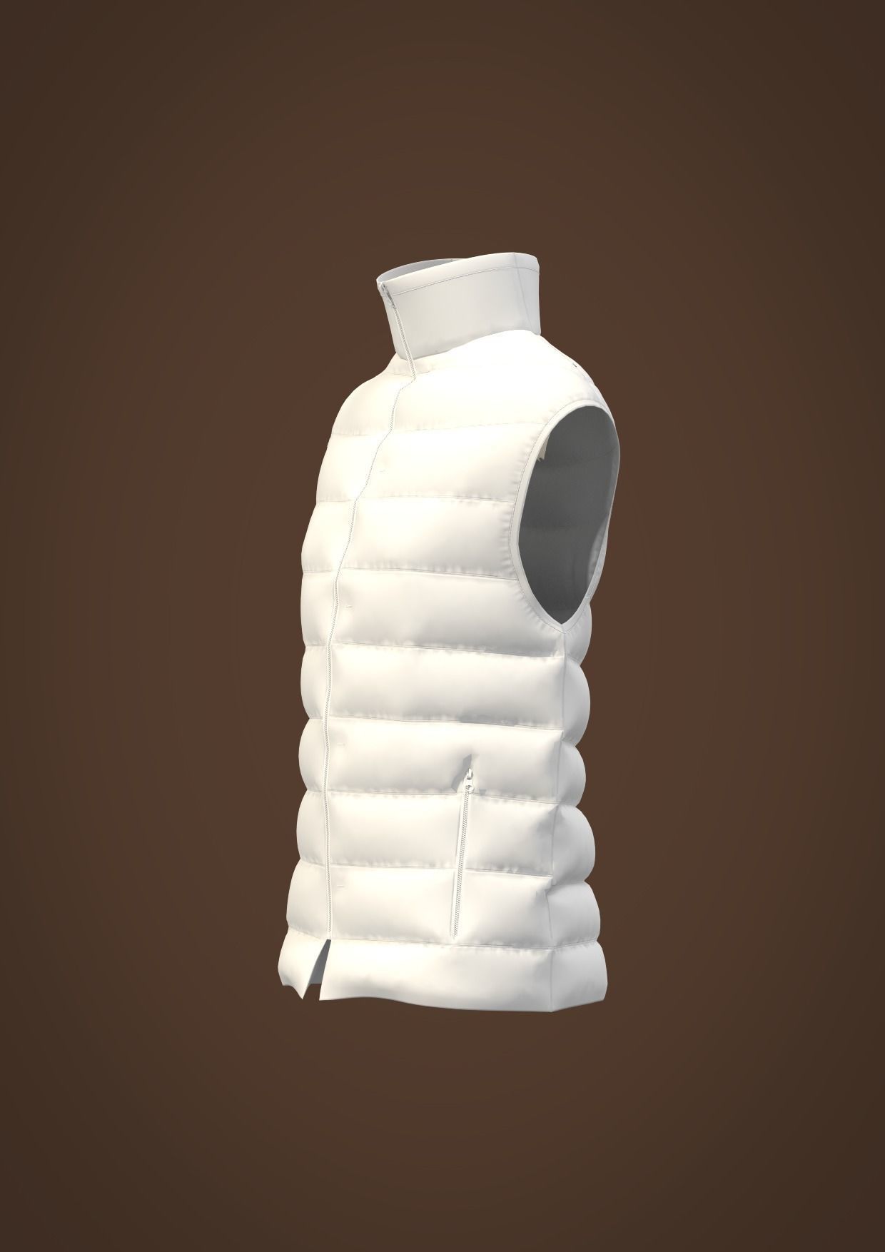 3D model Gilet vest women 3d model VR / AR / low-poly | CGTrader