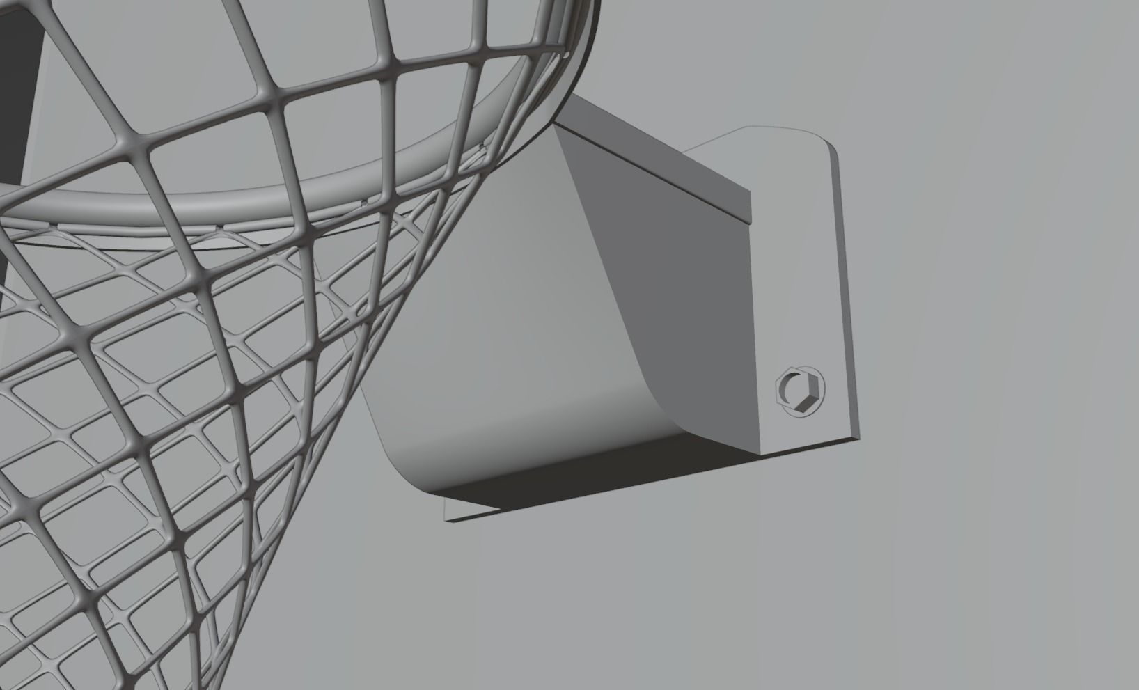 Simple Basketball Hoop 3D model | CGTrader