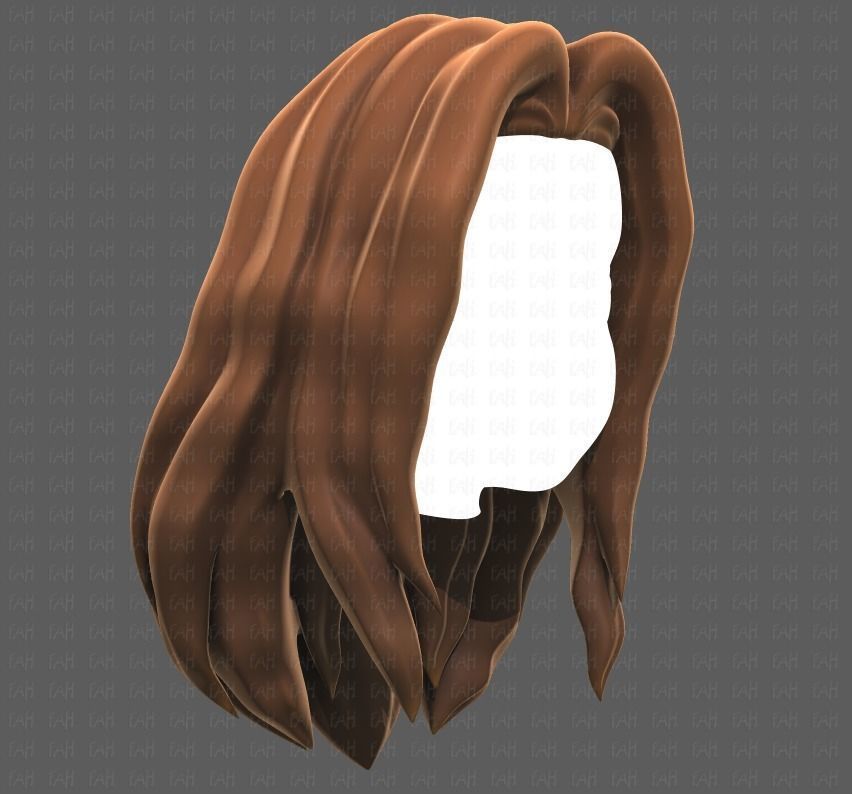 3D model Base Hair for girl V26 VR / AR / low-poly | CGTrader
