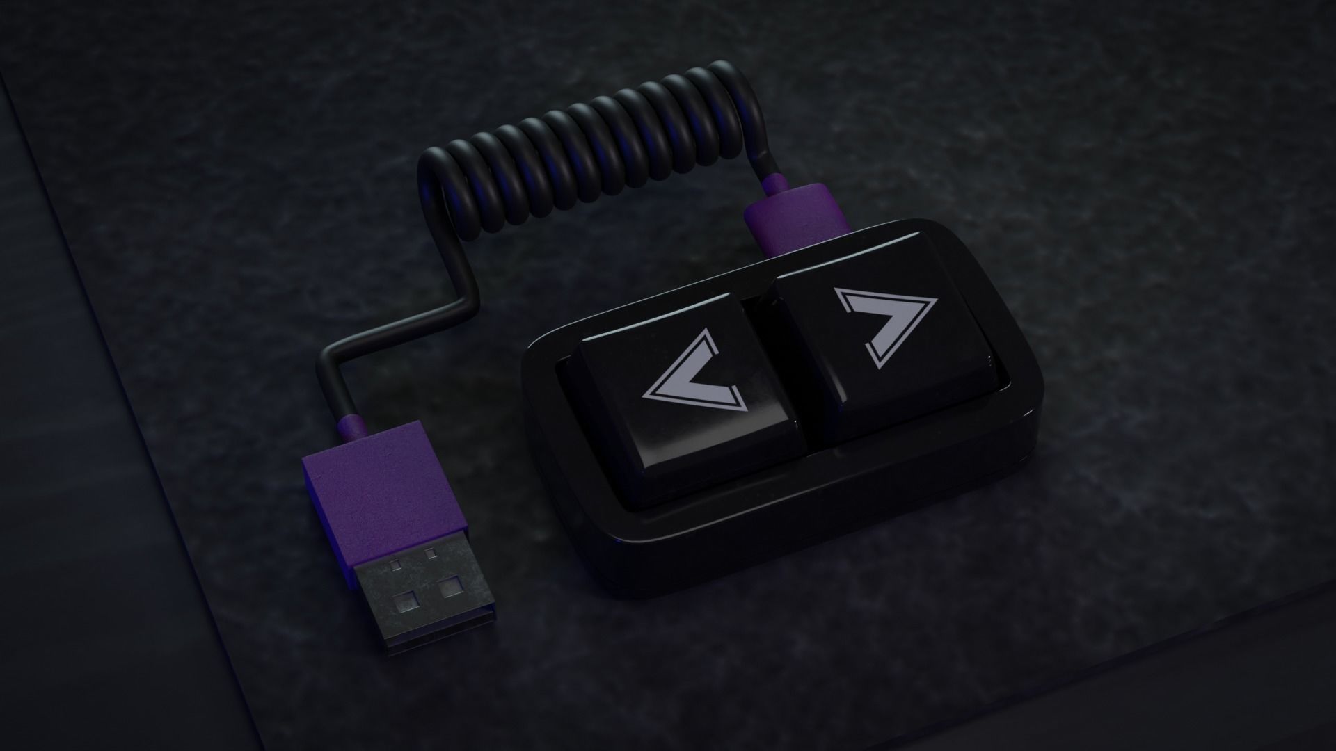 2keys keyboard free 3D model | CGTrader