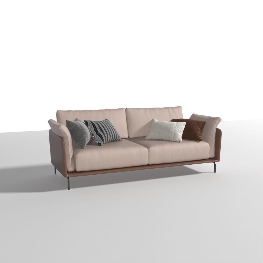 seven sofas 3D model | CGTrader