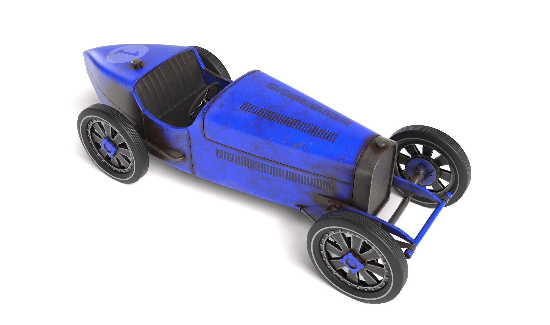 3D model Bugatti B35 VR / AR / low-poly | CGTrader