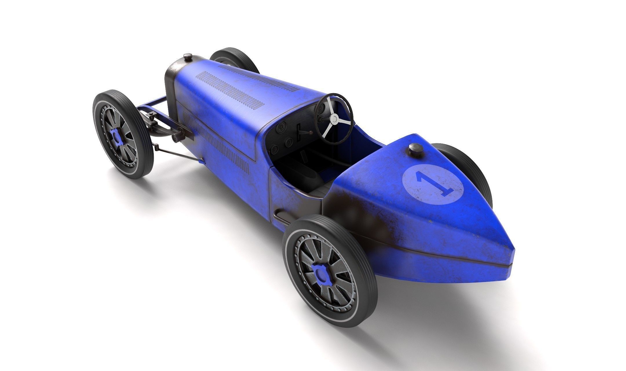 3D model Bugatti B35 VR / AR / low-poly | CGTrader