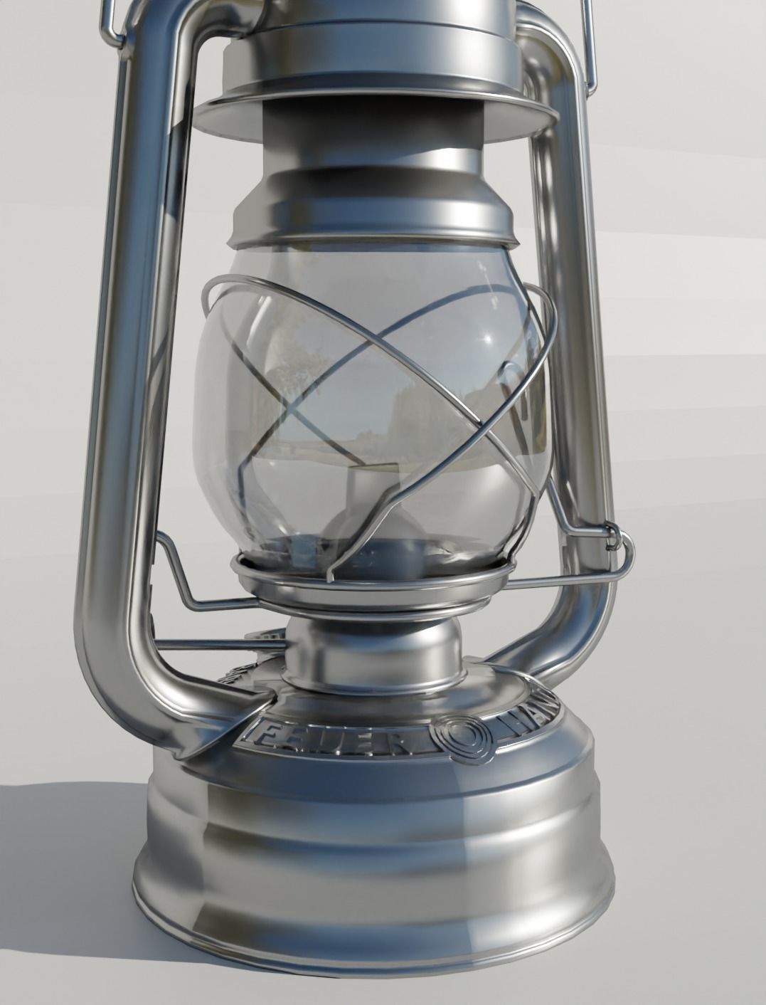 Rusty Storm Lantern 3D model 3D model | CGTrader