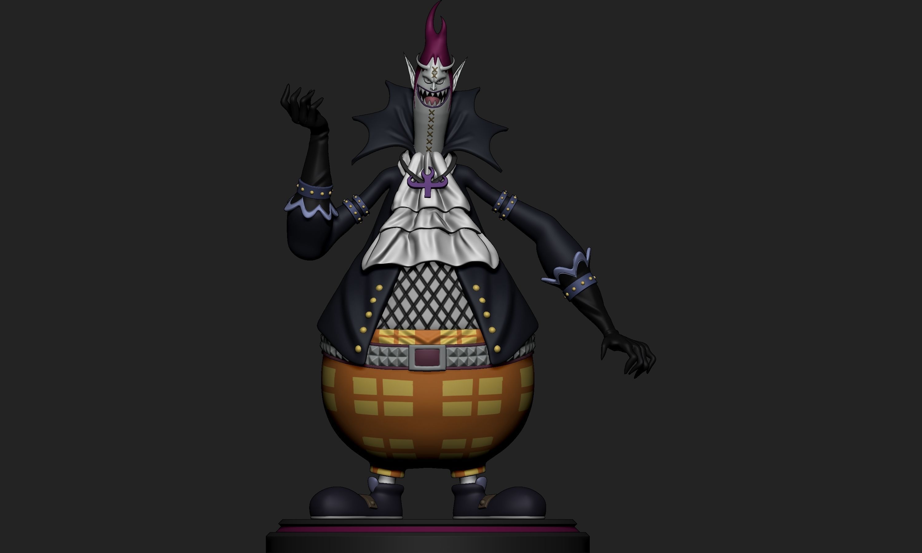 One Piece - Gecko Moria 3D model 3D printable | CGTrader