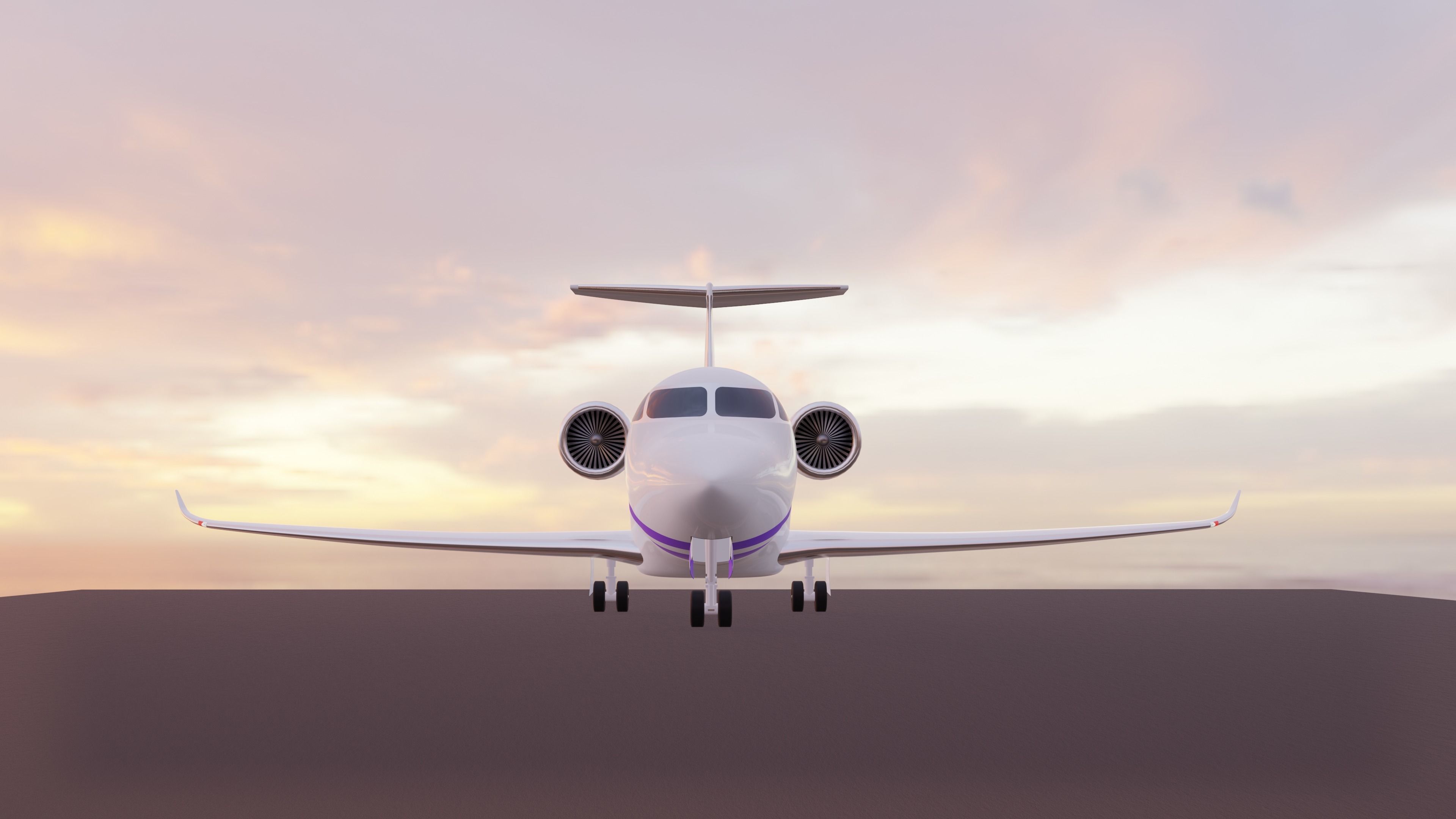 3D model Private Jet - Small VR / AR / low-poly | CGTrader