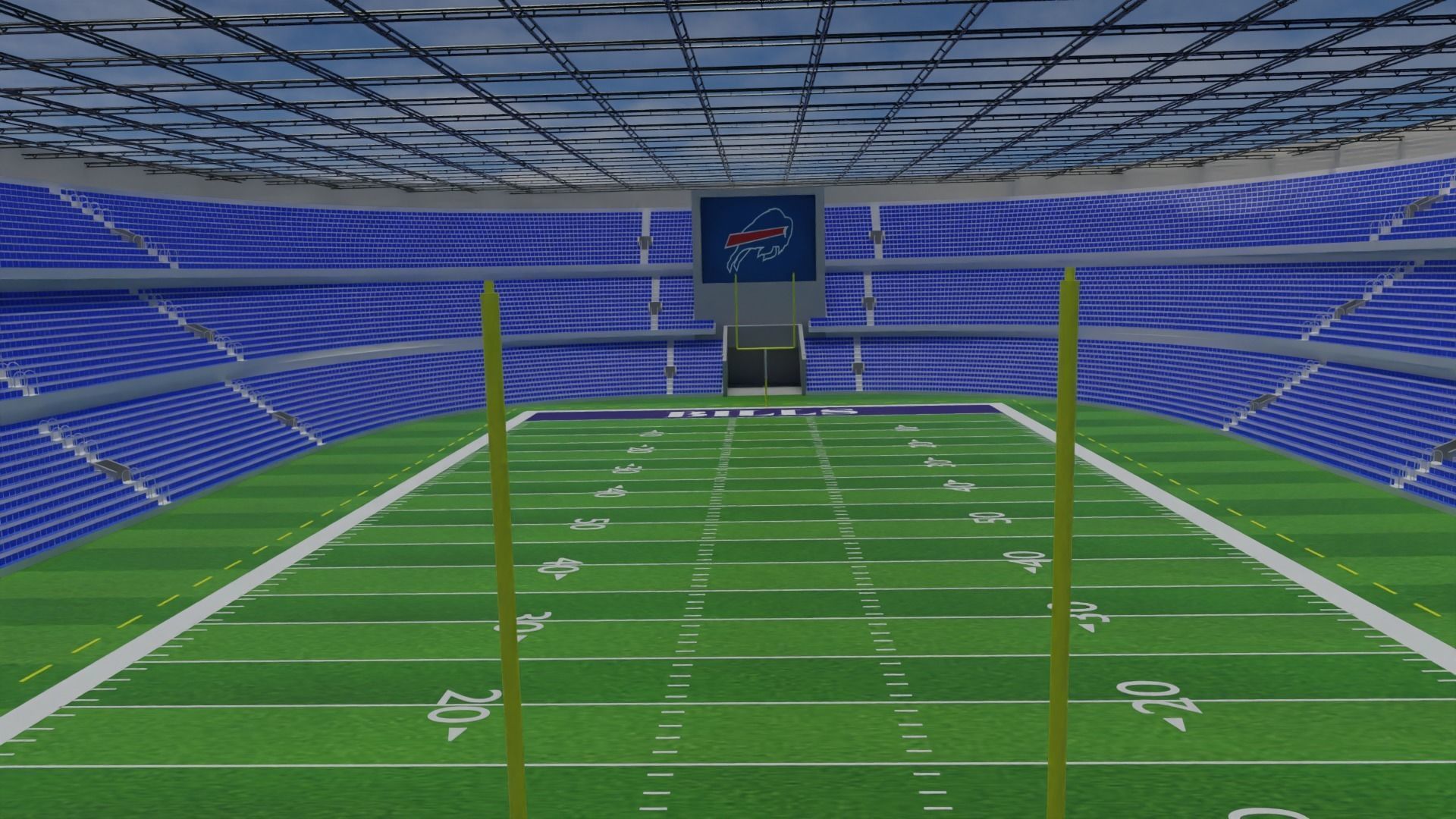 3D model Buffalo Bills - Highmark Stadium - American Football Stadium ...