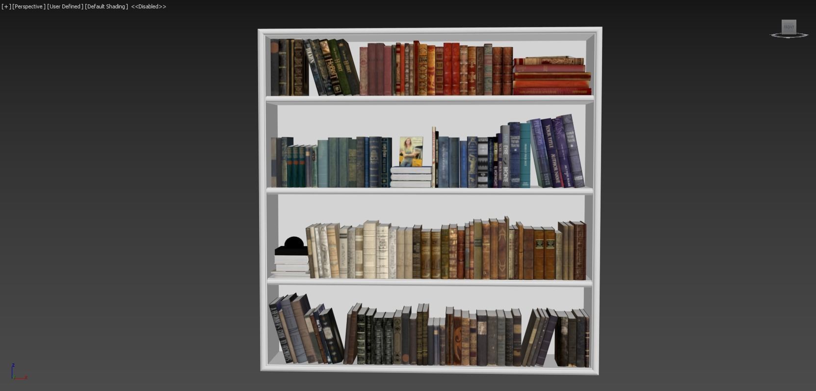 Book Set Classic Old 3D model | CGTrader