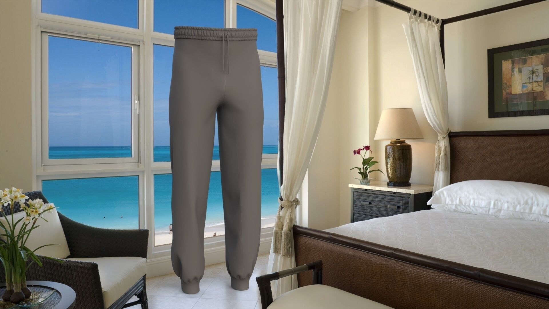 Trousers for Men in Casual and Formal Look 3D model | CGTrader