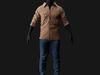 Men Clothes High Poly Clean Retopology 3D model 3D model | CGTrader