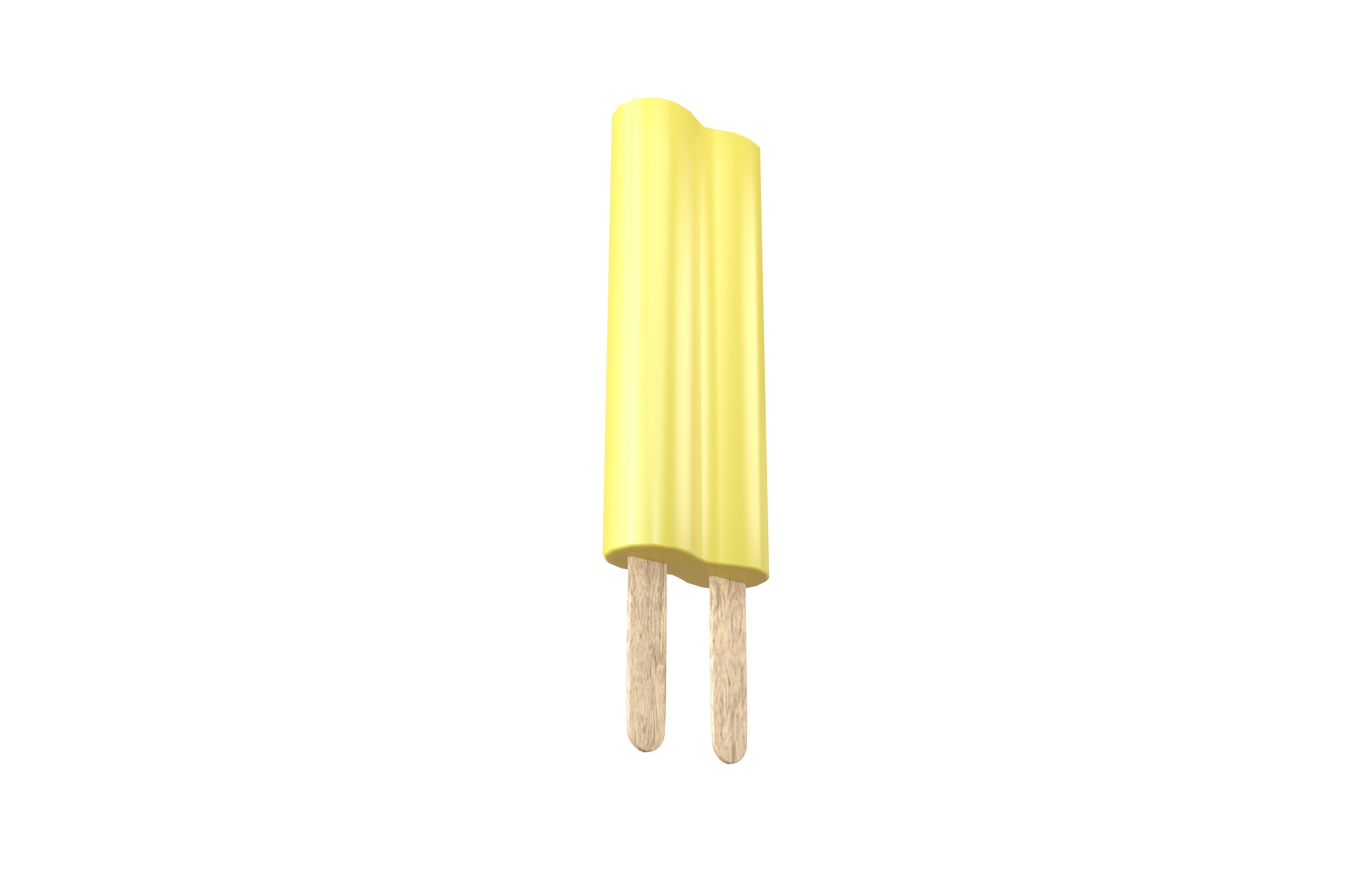 3D model Double Popsicle v1 005 VR / AR / low-poly | CGTrader