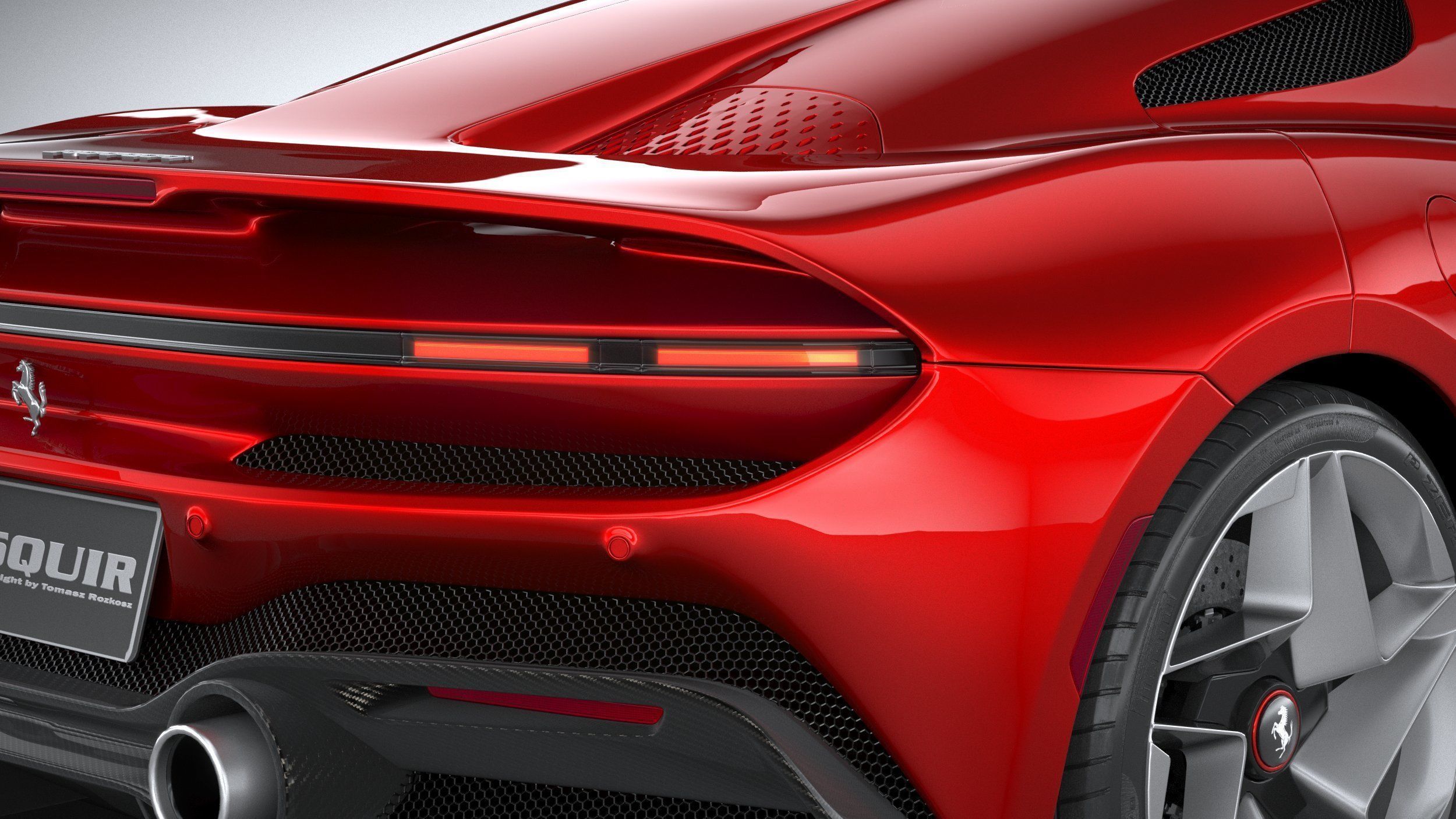 Ferrari SP48 Unica 2023 3D model | CGTrader