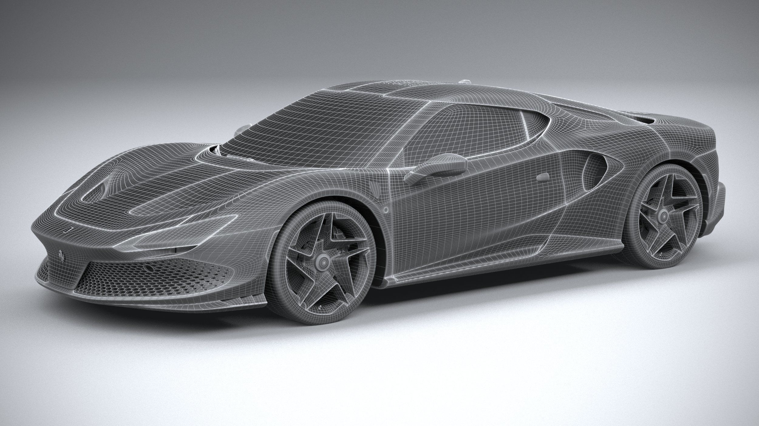 Ferrari SP48 Unica 2023 3D model | CGTrader