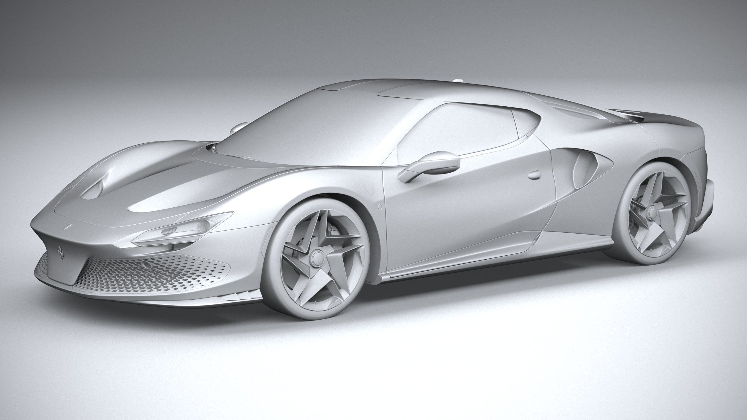 Ferrari SP48 Unica 2023 3D model | CGTrader
