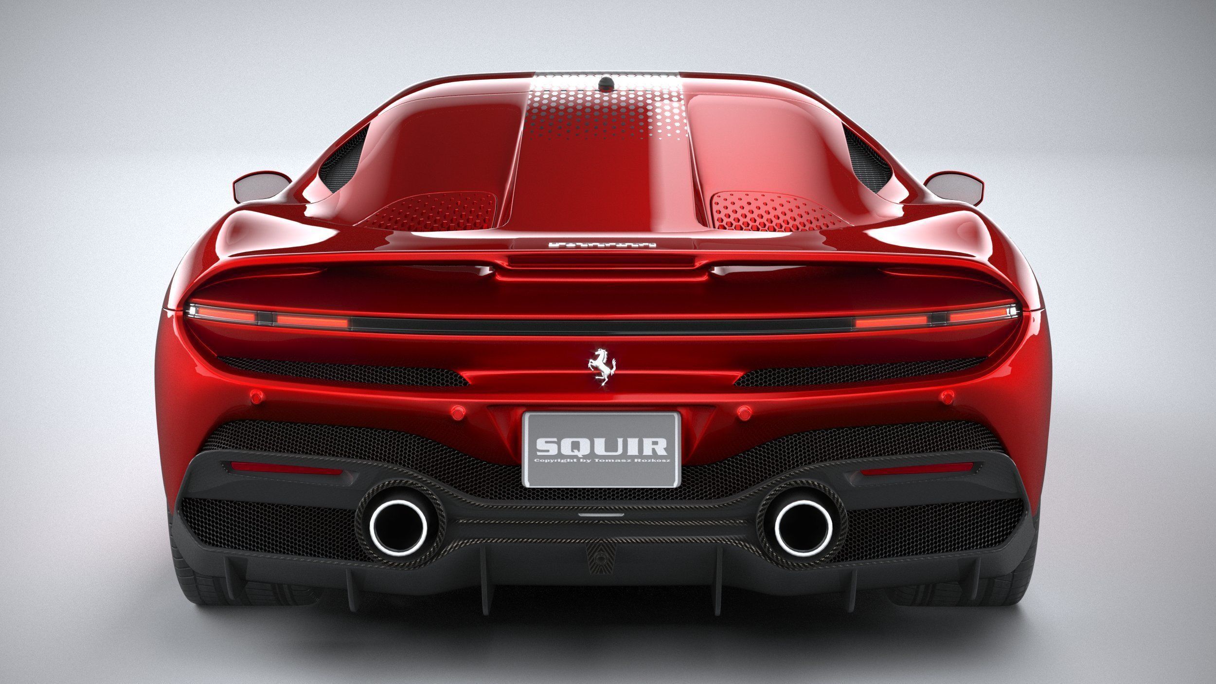 Ferrari SP48 Unica 2023 3D model | CGTrader