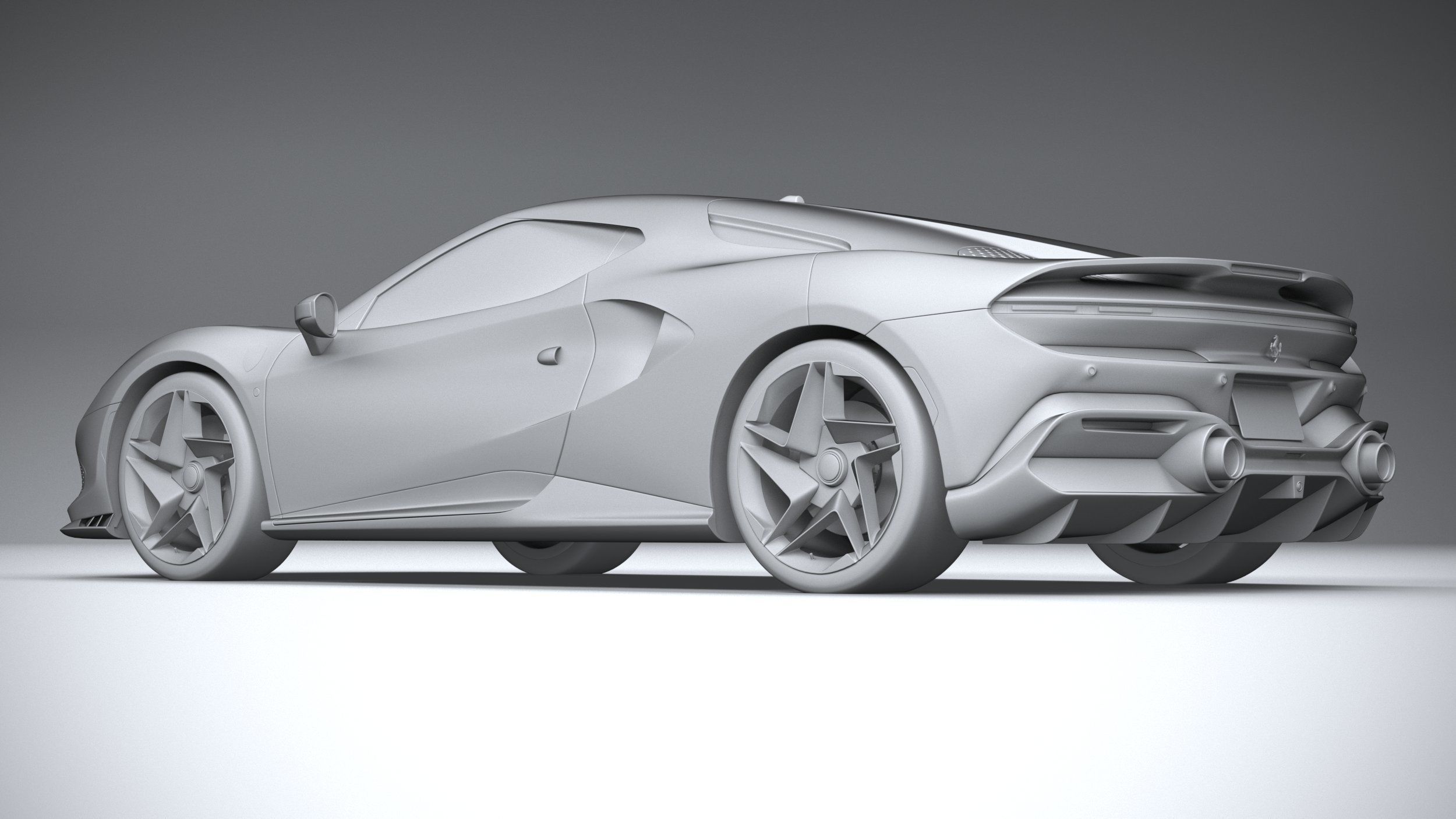 Ferrari SP48 Unica 2023 3D model | CGTrader