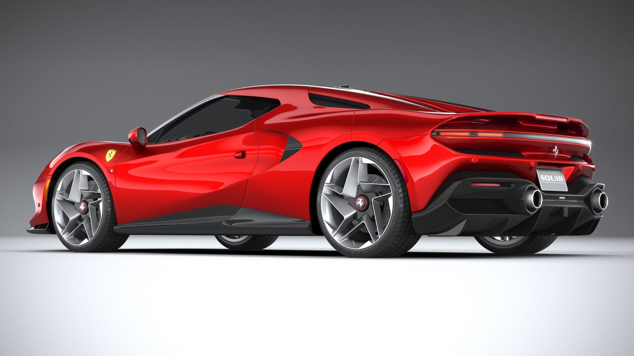 Ferrari SP48 Unica 2023 3D model | CGTrader