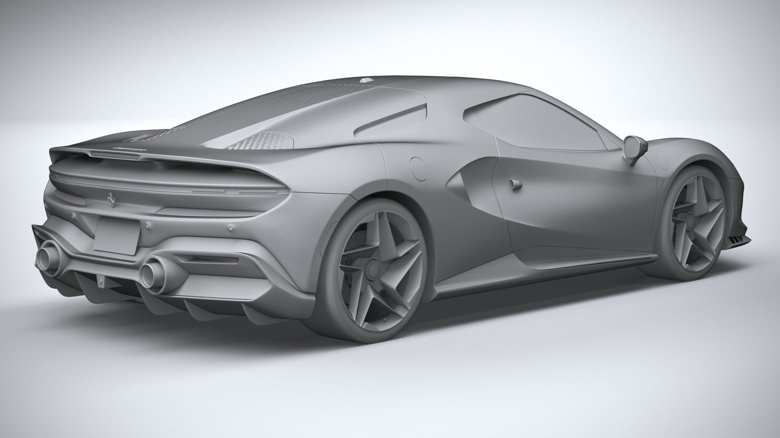 Ferrari SP48 Unica 2023 3D model | CGTrader