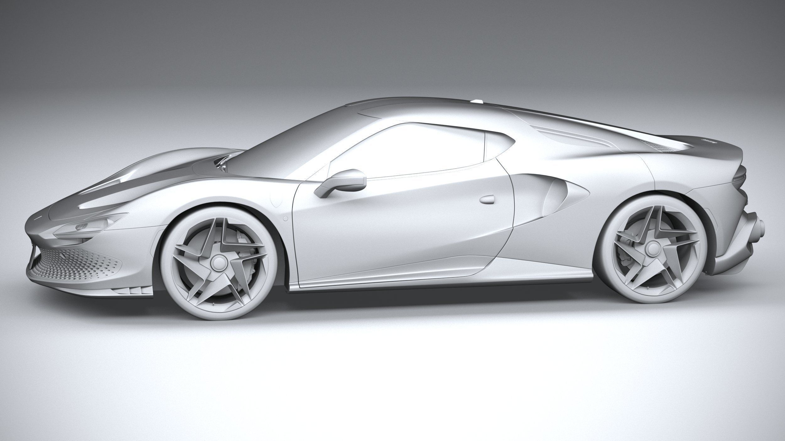 Ferrari SP48 Unica 2023 3D model | CGTrader