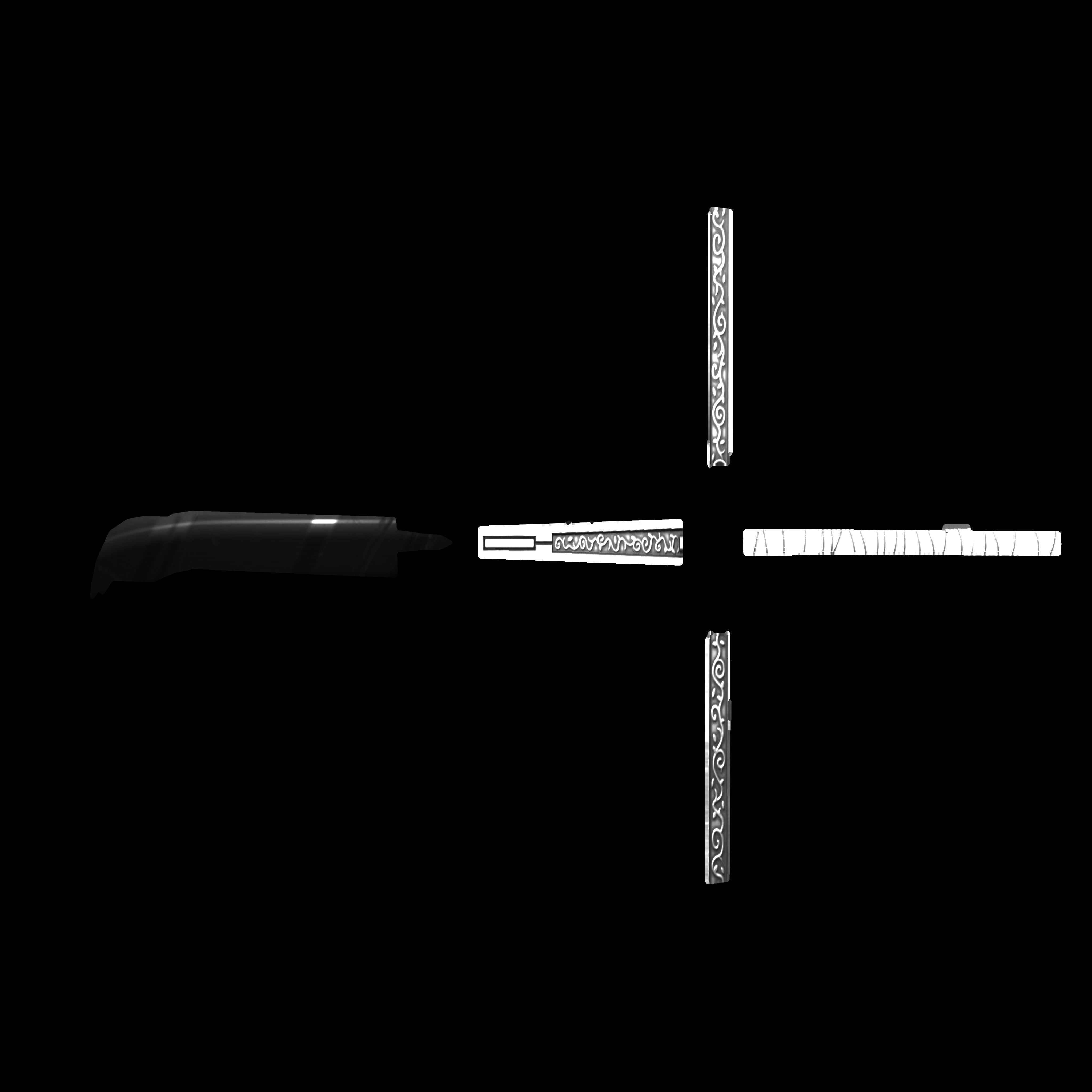 yoru sword 3d 3D model | CGTrader