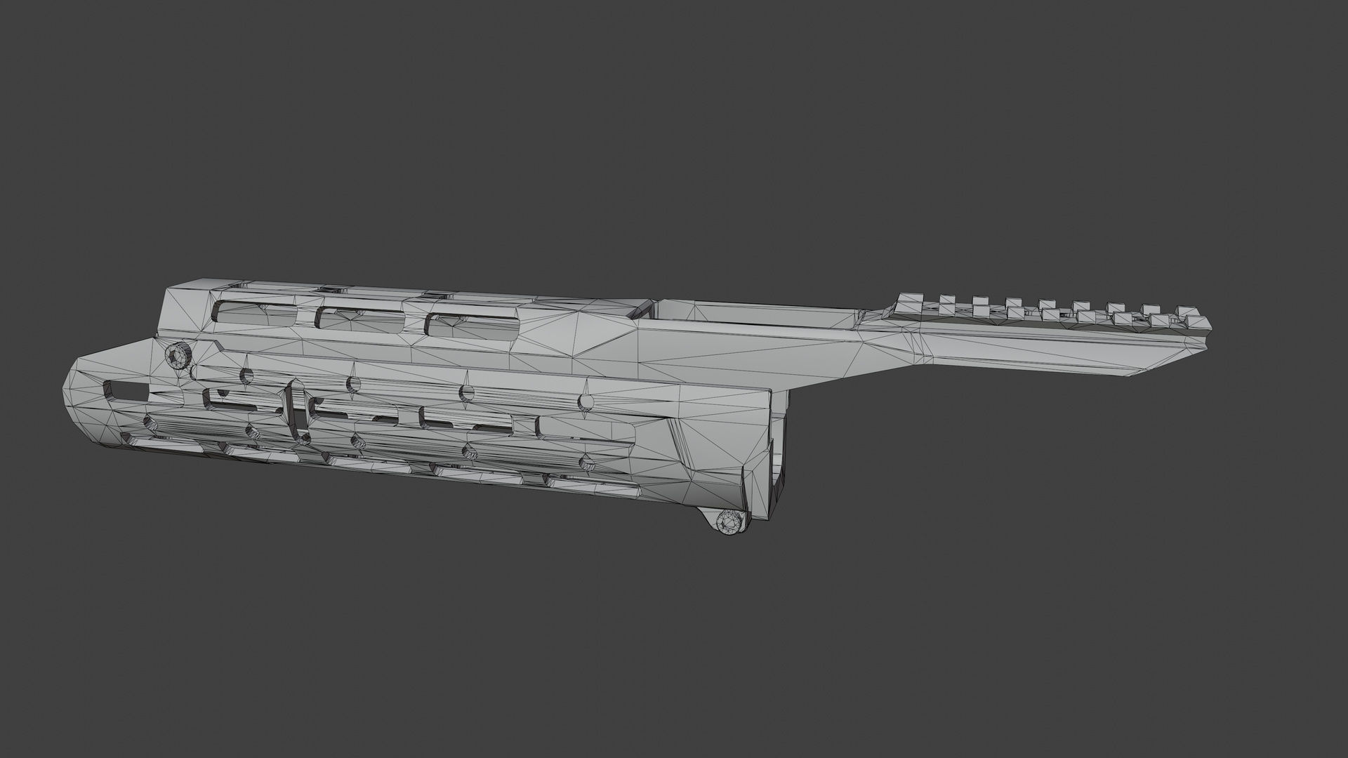 3D model SAG MK21 AK Chassis VR / AR / low-poly | CGTrader
