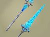 3D Model Collection Ice Sword and Ice Spear VR / AR / low-poly | CGTrader