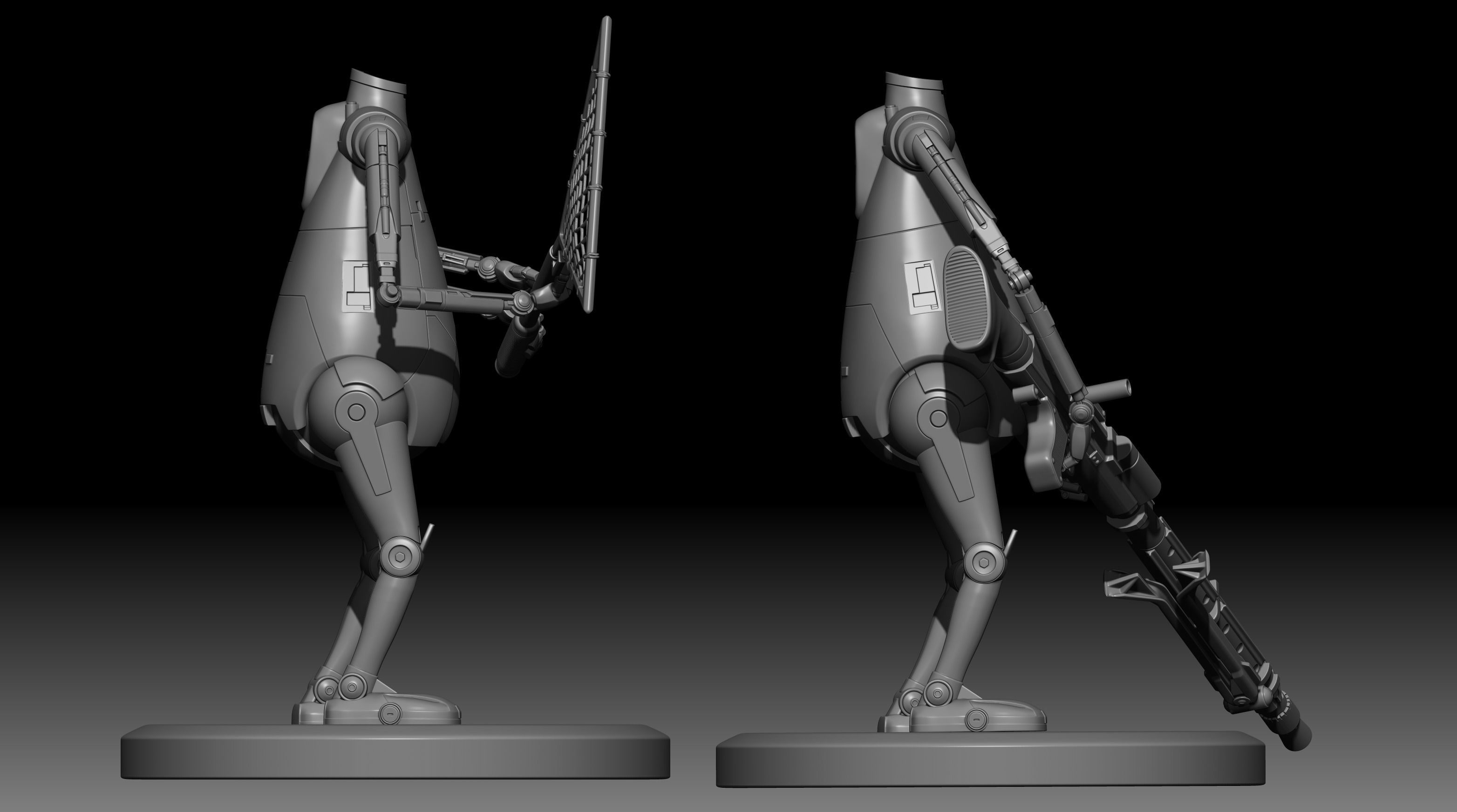 RATCATCHER DROID FROM BOOK OF BOBA FETT 3D model 3D printable | CGTrader