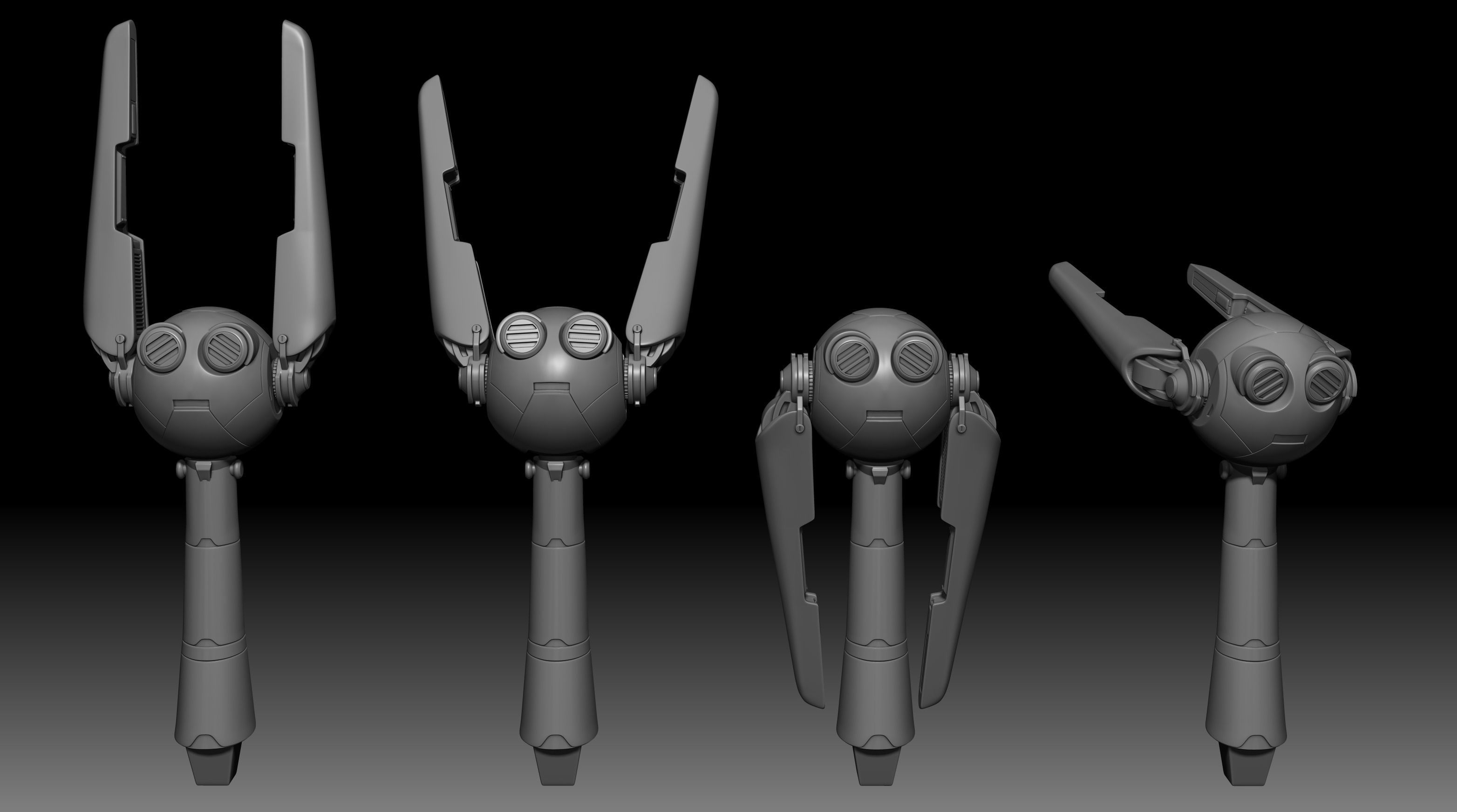 RATCATCHER DROID FROM BOOK OF BOBA FETT 3D model 3D printable | CGTrader