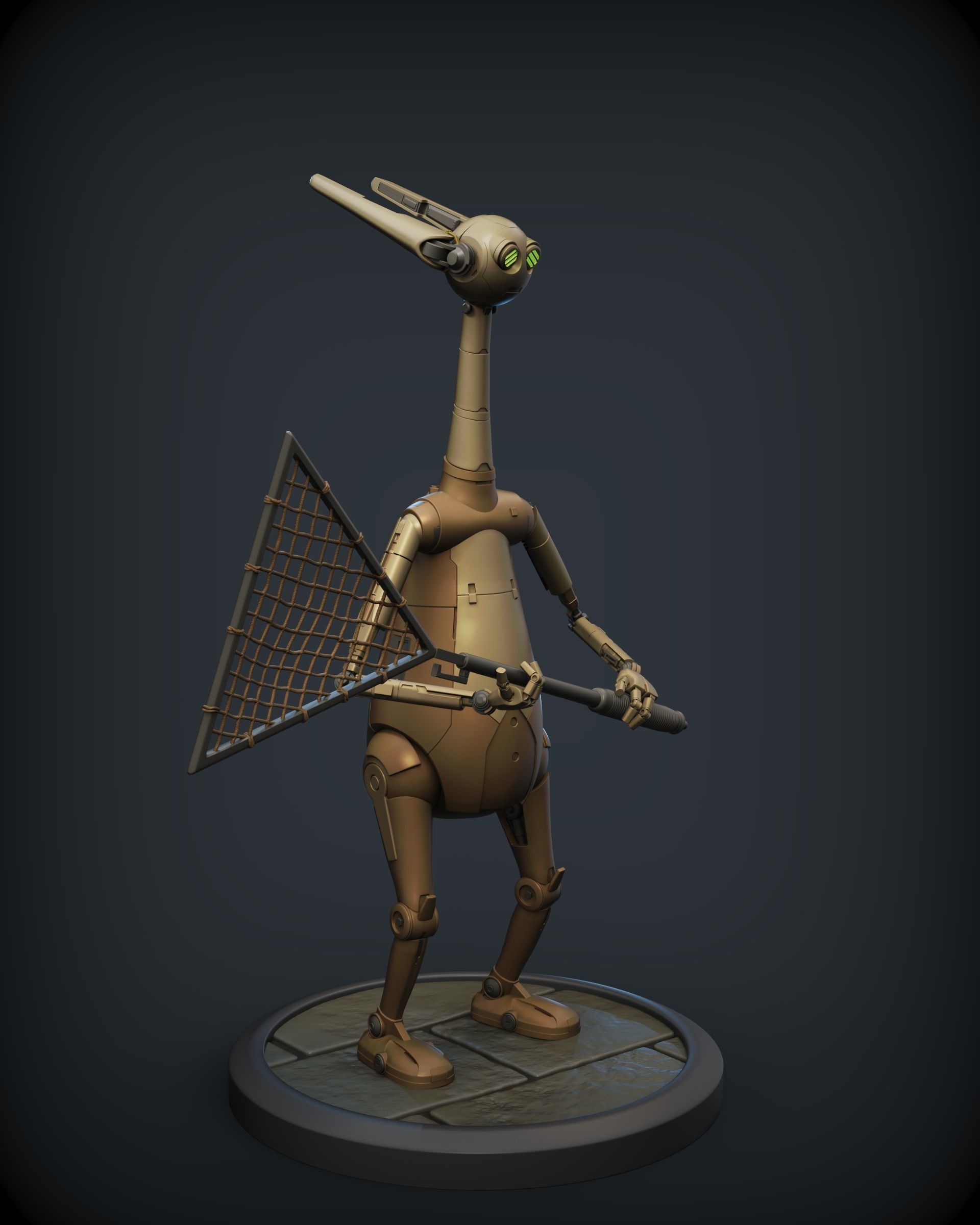 RATCATCHER DROID FROM BOOK OF BOBA FETT 3D model 3D printable | CGTrader