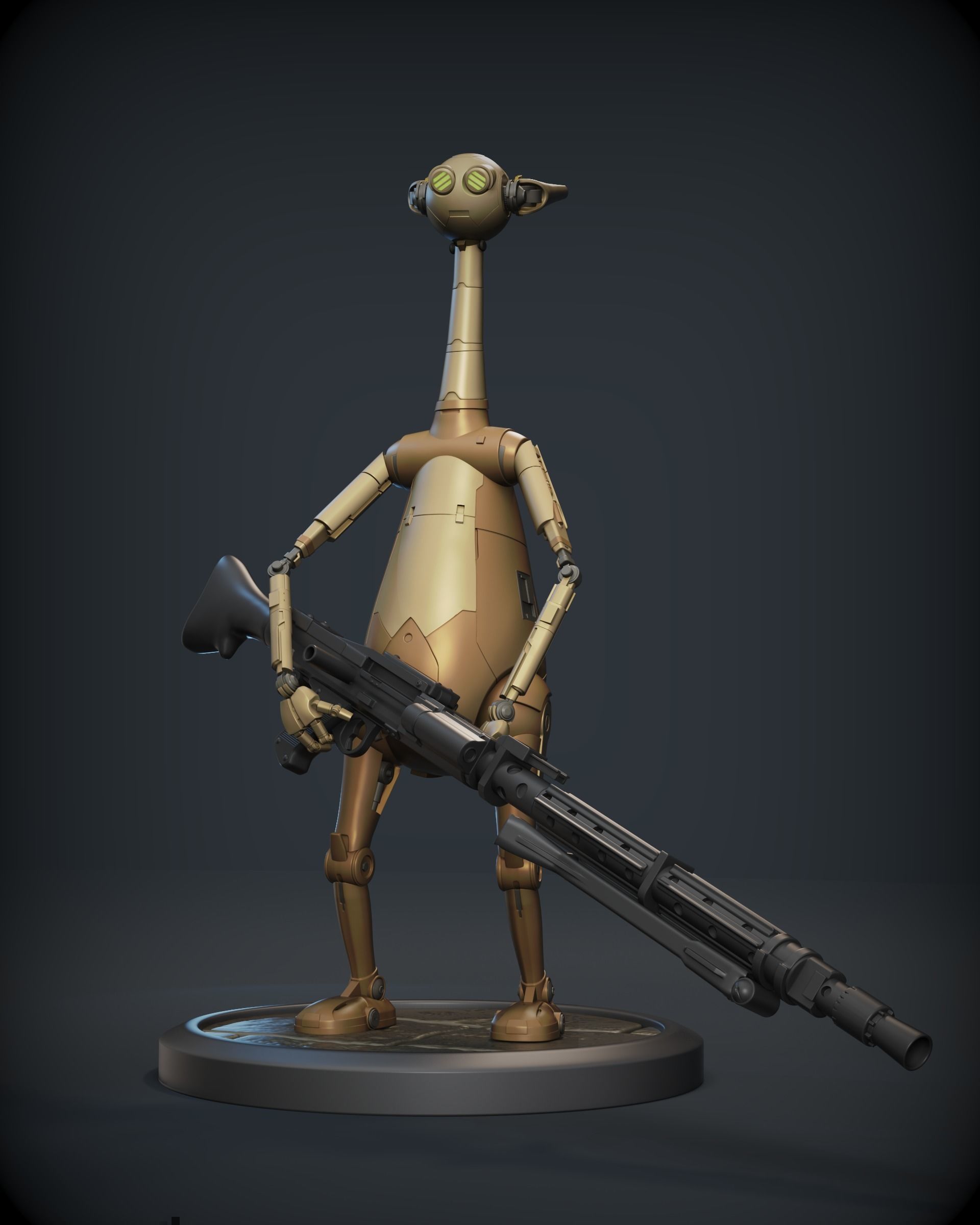 RATCATCHER DROID FROM BOOK OF BOBA FETT 3D model 3D printable | CGTrader