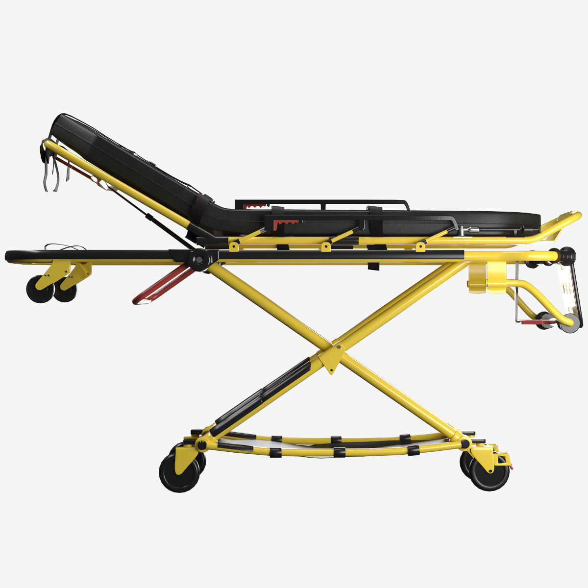 Ambulance stretcher trolley 3D model | CGTrader