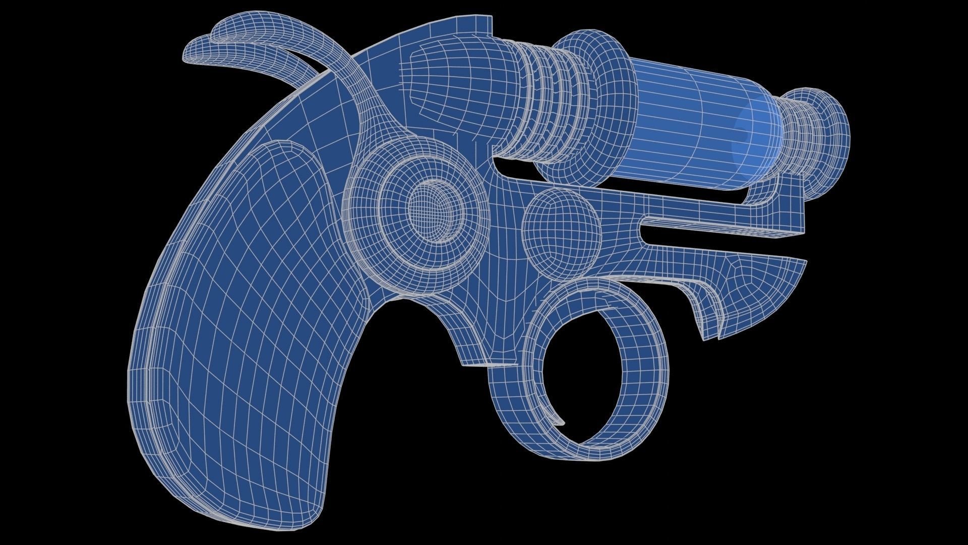 Fantasy Gun 23 3D model | CGTrader