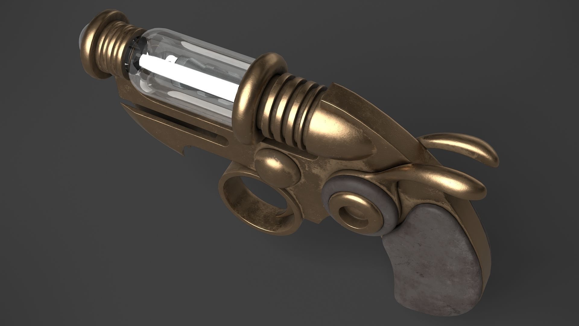 Fantasy Gun 23 3D model | CGTrader