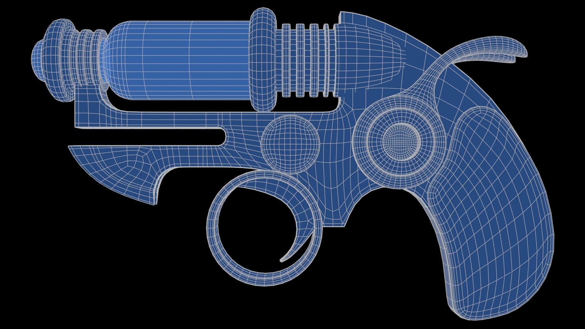 Fantasy Gun 23 3D model | CGTrader