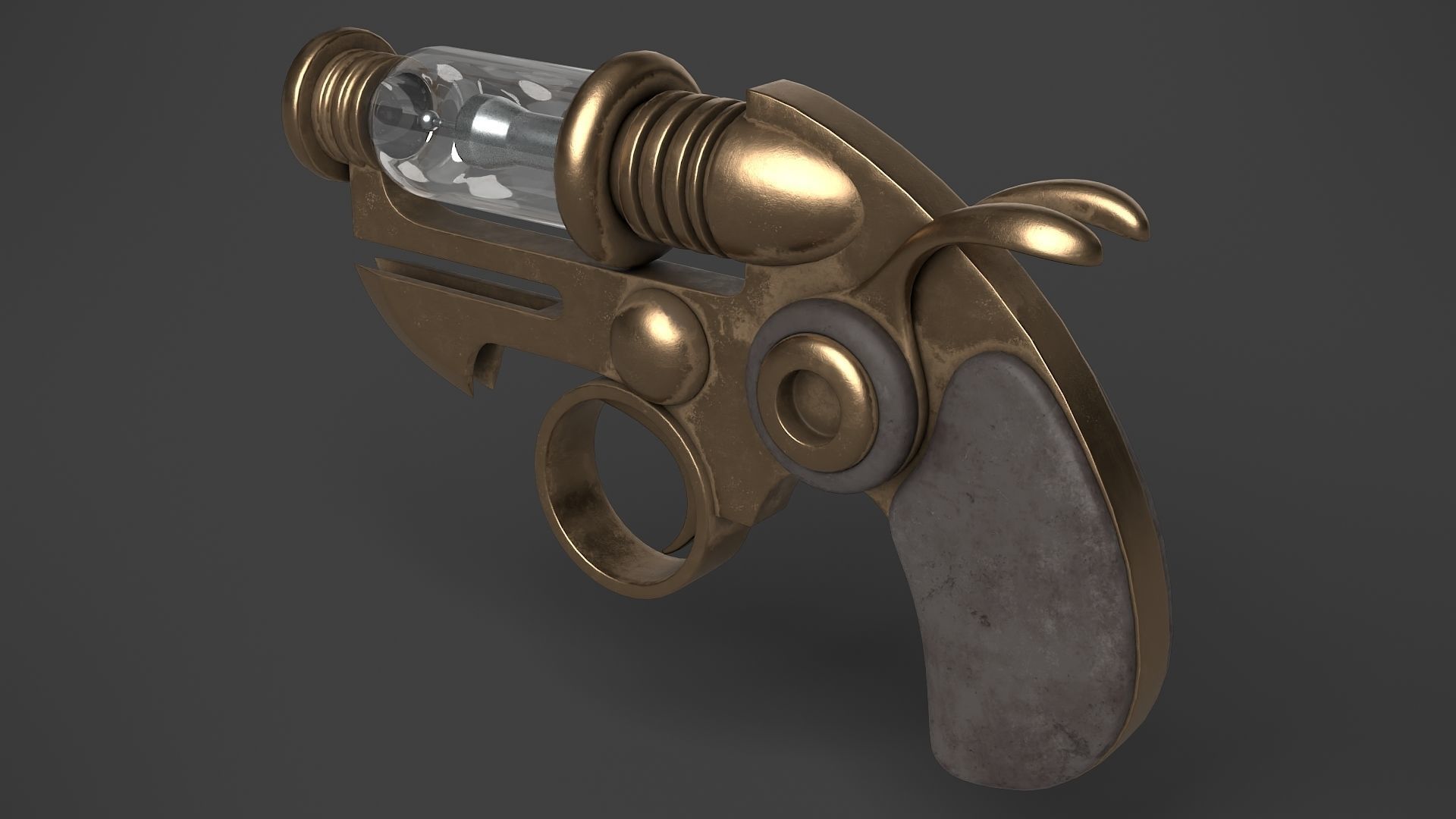 Fantasy Gun 23 3D model | CGTrader