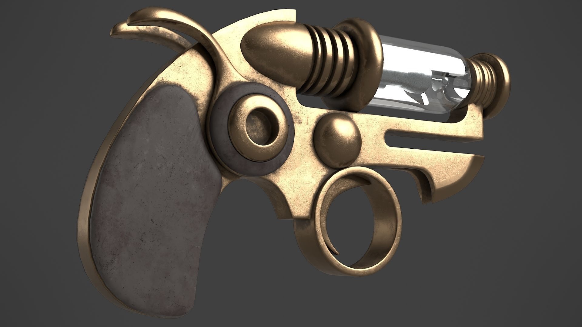 Fantasy Gun 23 3D model | CGTrader