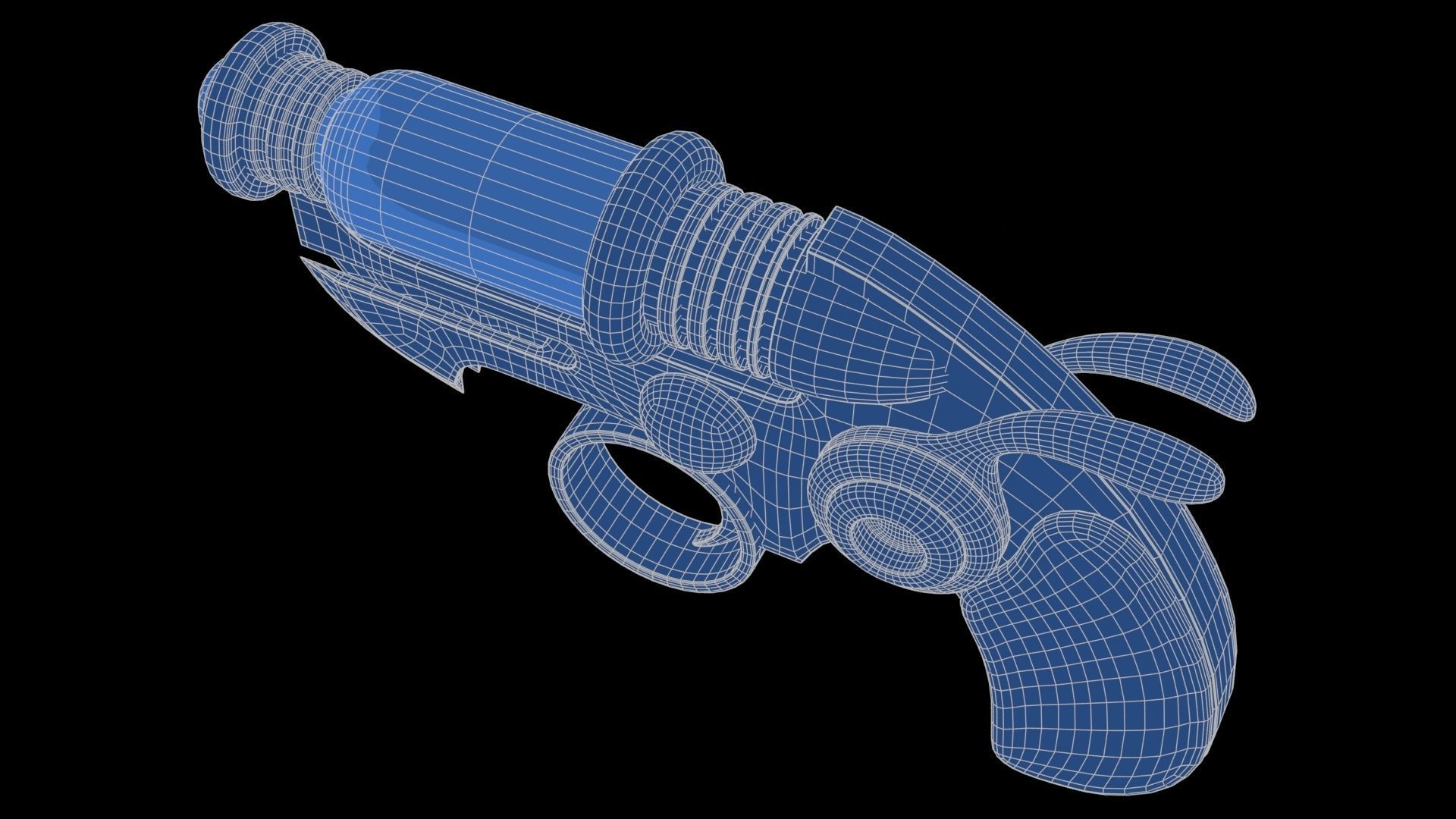 Fantasy Gun 23 3D model | CGTrader