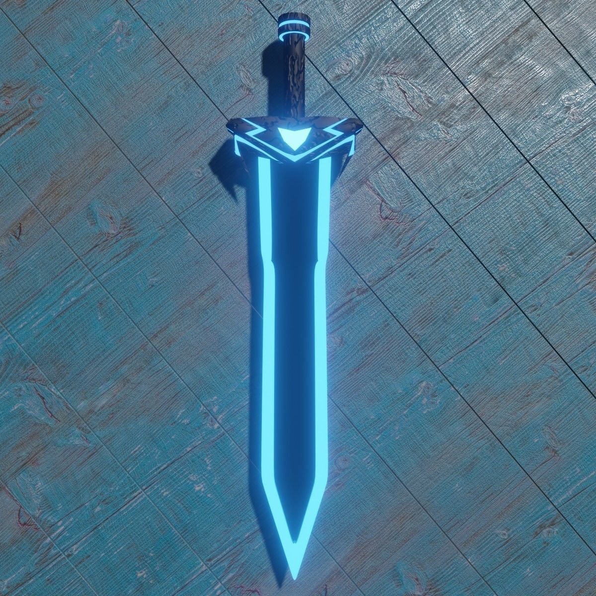 Holy sword galaxy 3D model | CGTrader